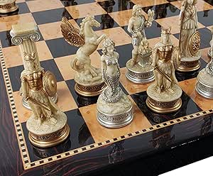 Amazon.com: Greek Mythology Olympus Gods Zeus vs Poseidon Antique White ...