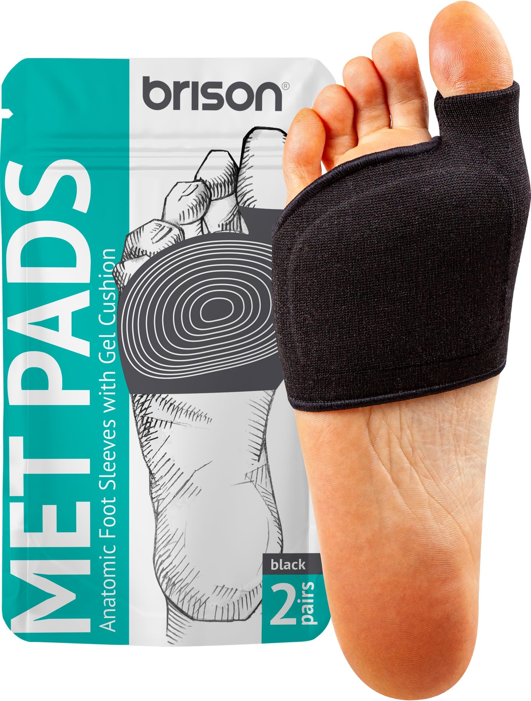 Amazon.com: Dr. Frederick's Original Metatarsal Pads Plus - 4pcs ...