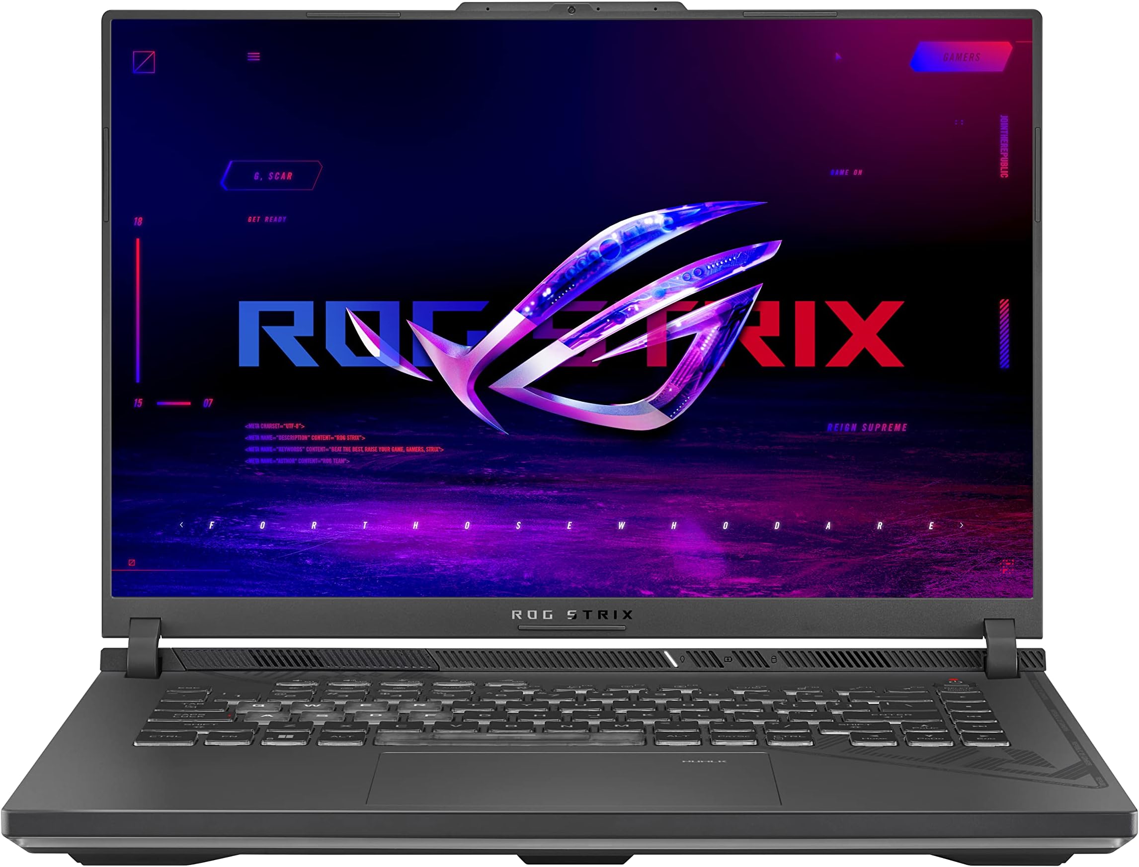 ASUS ROG Strix SCAR 18 G834JYR#B0CQ2QR11P, Notebook con Monitor 18" QHD ...