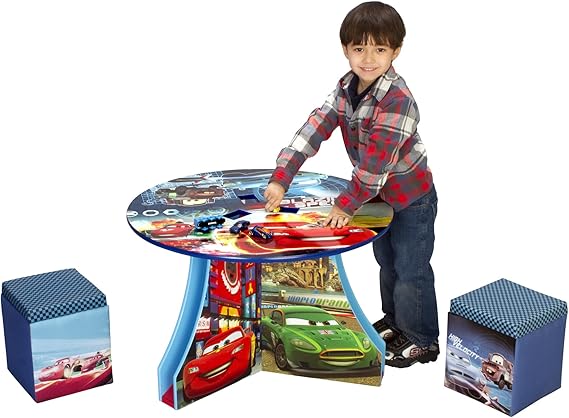 Amazon.com: Disney Pixar Cars Track Table and Ottoman : Home & Kitchen
