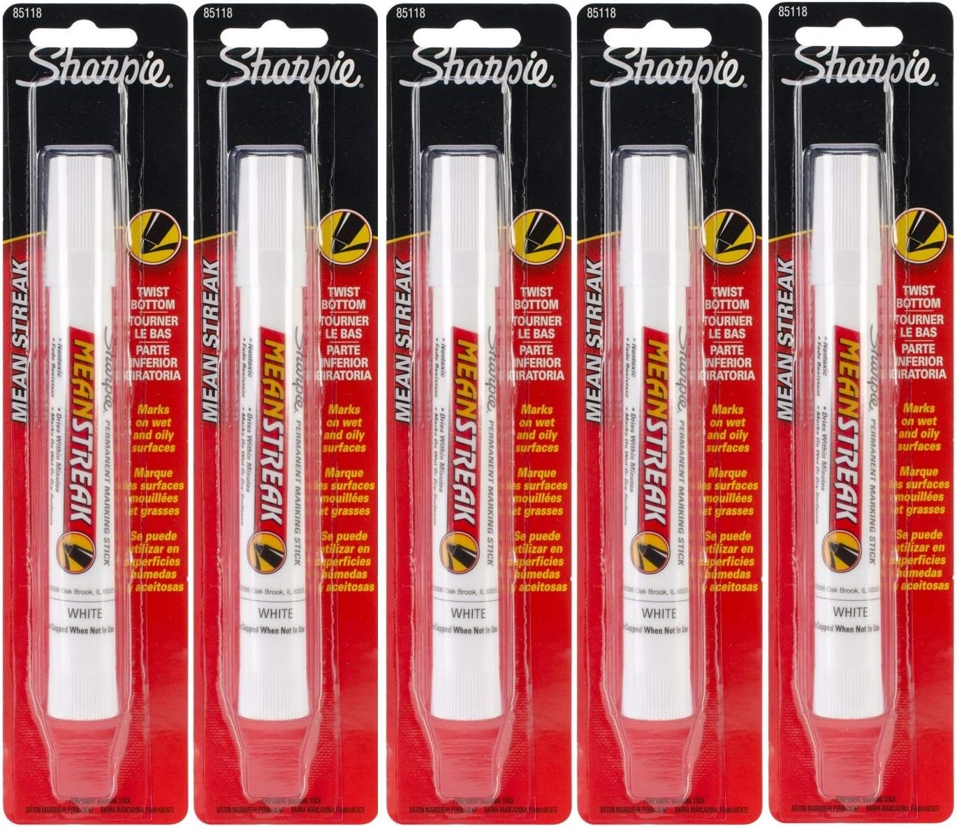 Amazon.com : MARKER MEAN STREAK WHITE : Office Products
