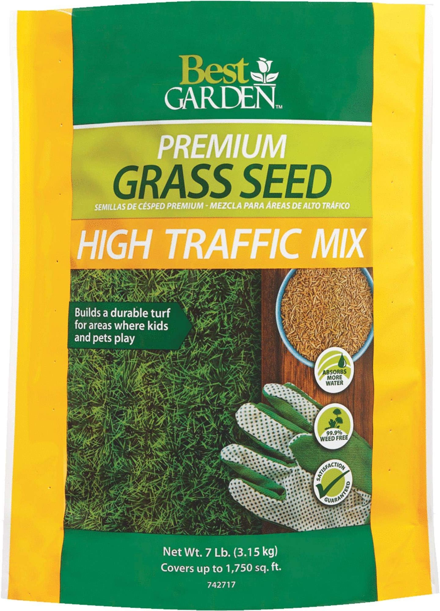 Amazon.com : Do it Best Play and High Traffic Grass Seed, 10LB PLAY ...