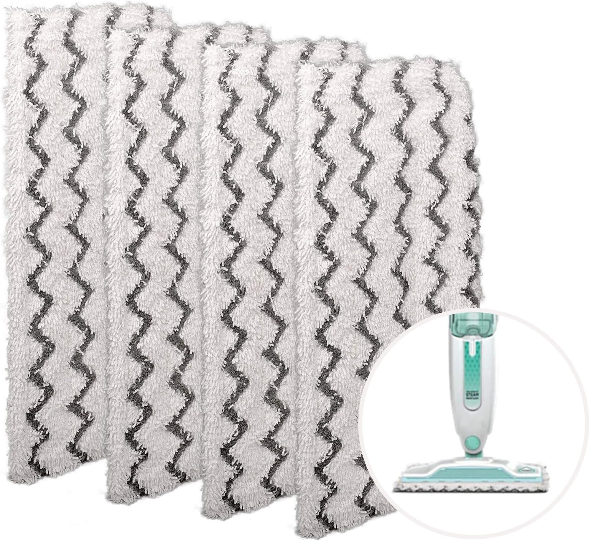 Amazon.com - 4YourHome 2 Washable Steam Mop Pads to fit Eureka Enviro ...