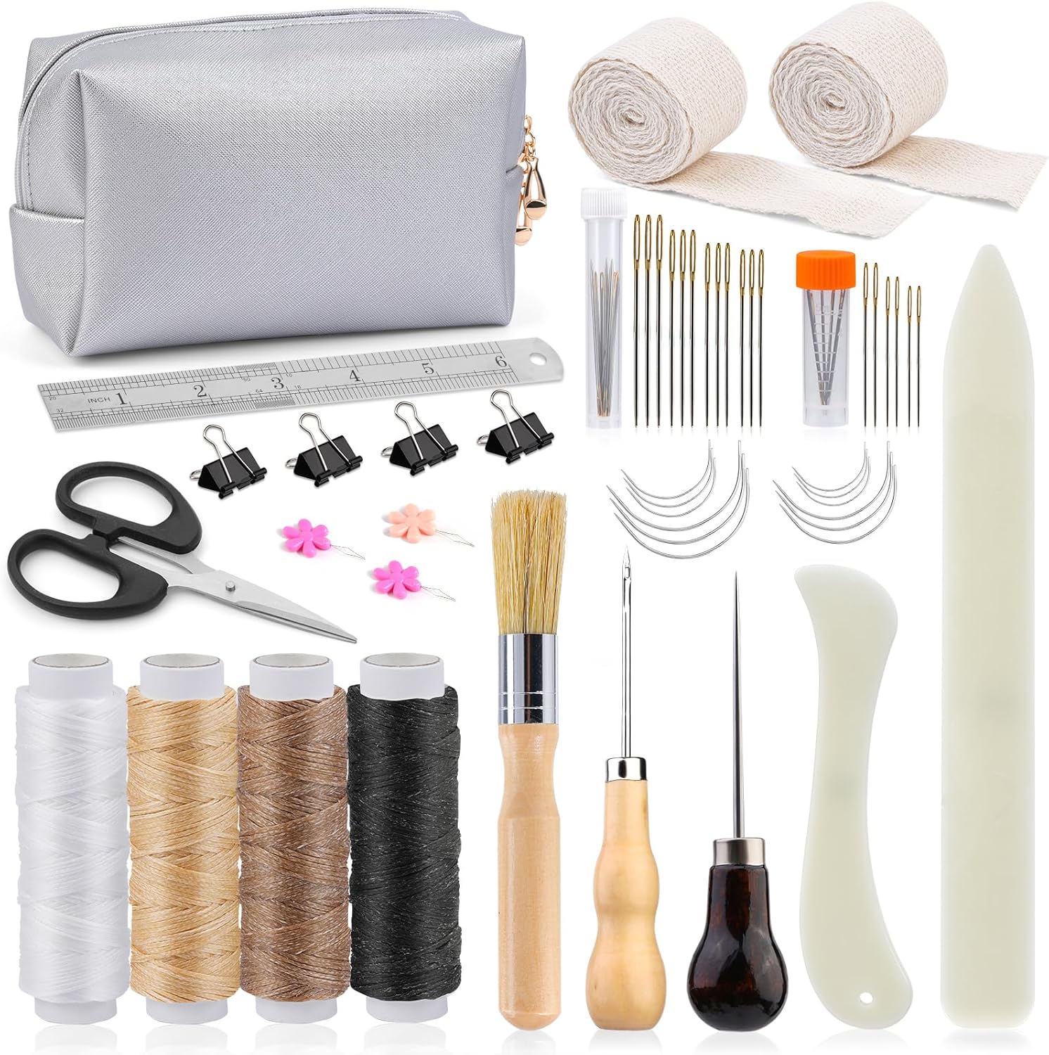 Amazon.com: Jupean Bookbinding Kit - Beginner's Book Binding Materials ...