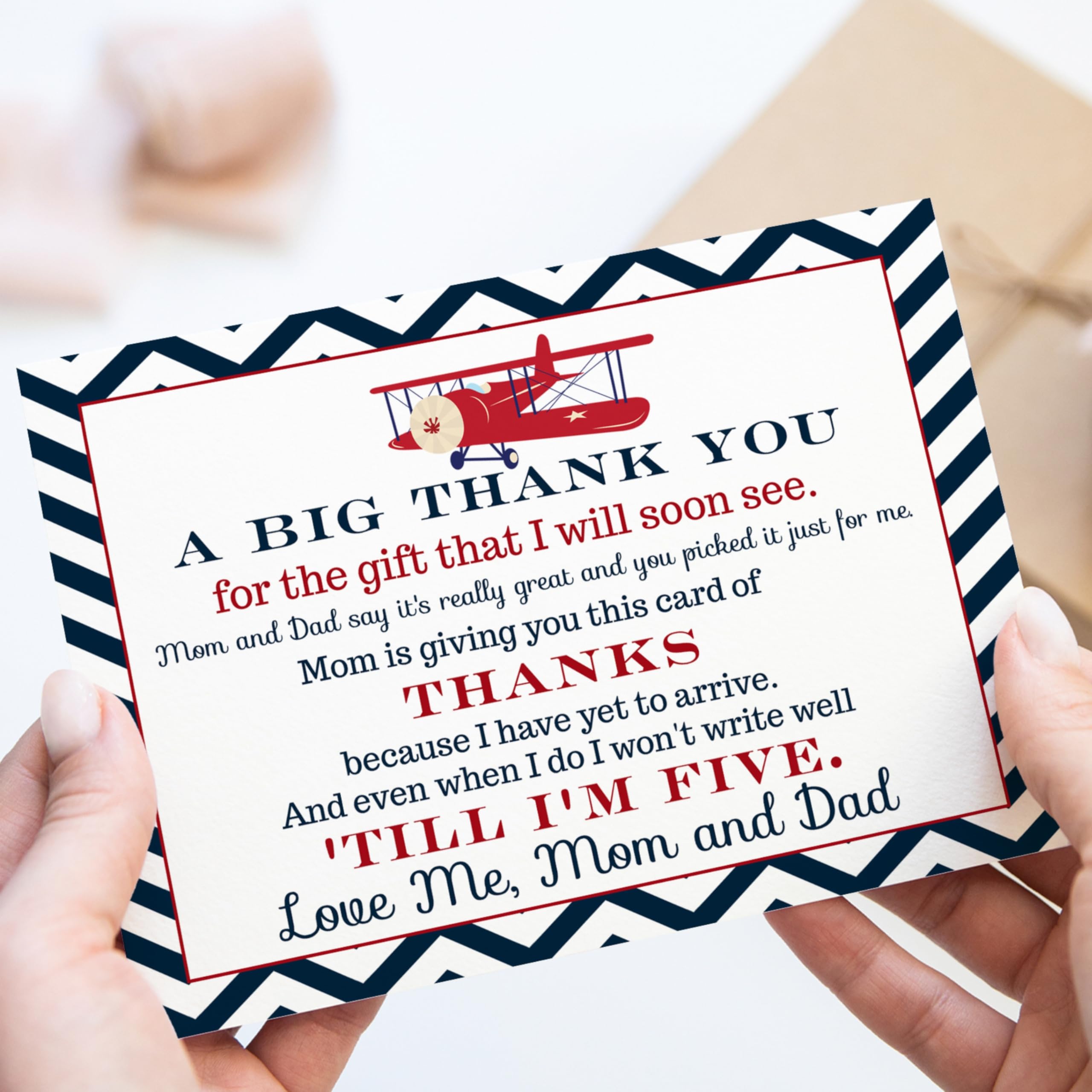 Airplane Thank You Note Amazon.com: Paper Clever Party Airplane Thank