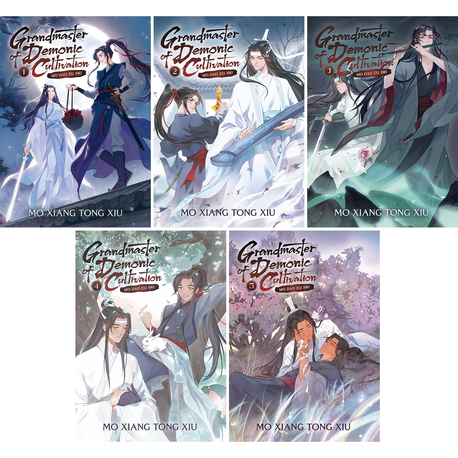 Grandmaster of Demonic Cultivation: Mo Dao Zu Shi Complete 5-Novel Set ...