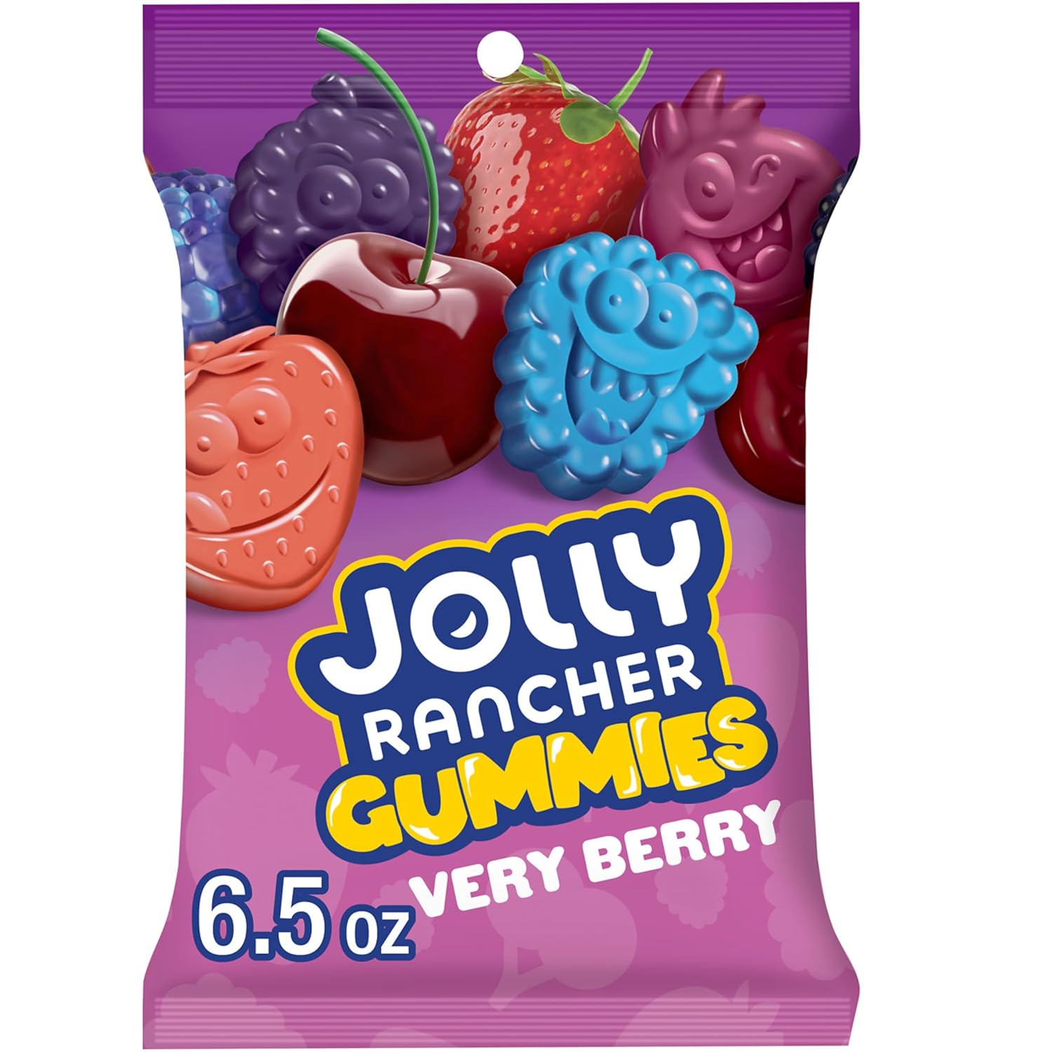 Amazon.com : JOLLY RANCHER Gummies Very Berry Fruit Flavored Candy Bag ...