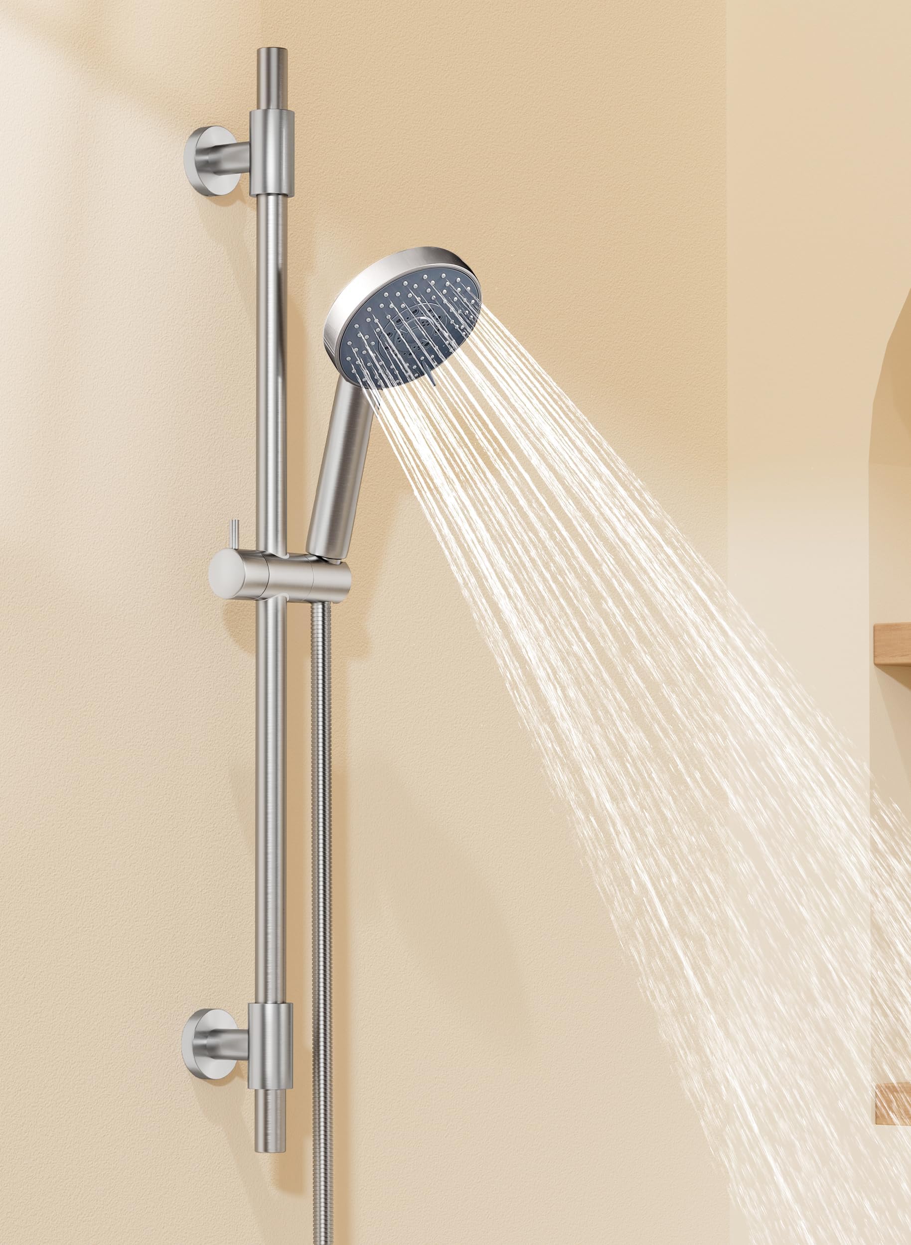 KES Shower Slide Bar 30-Inch with Adjustable Shower Head Holder, SUS ...