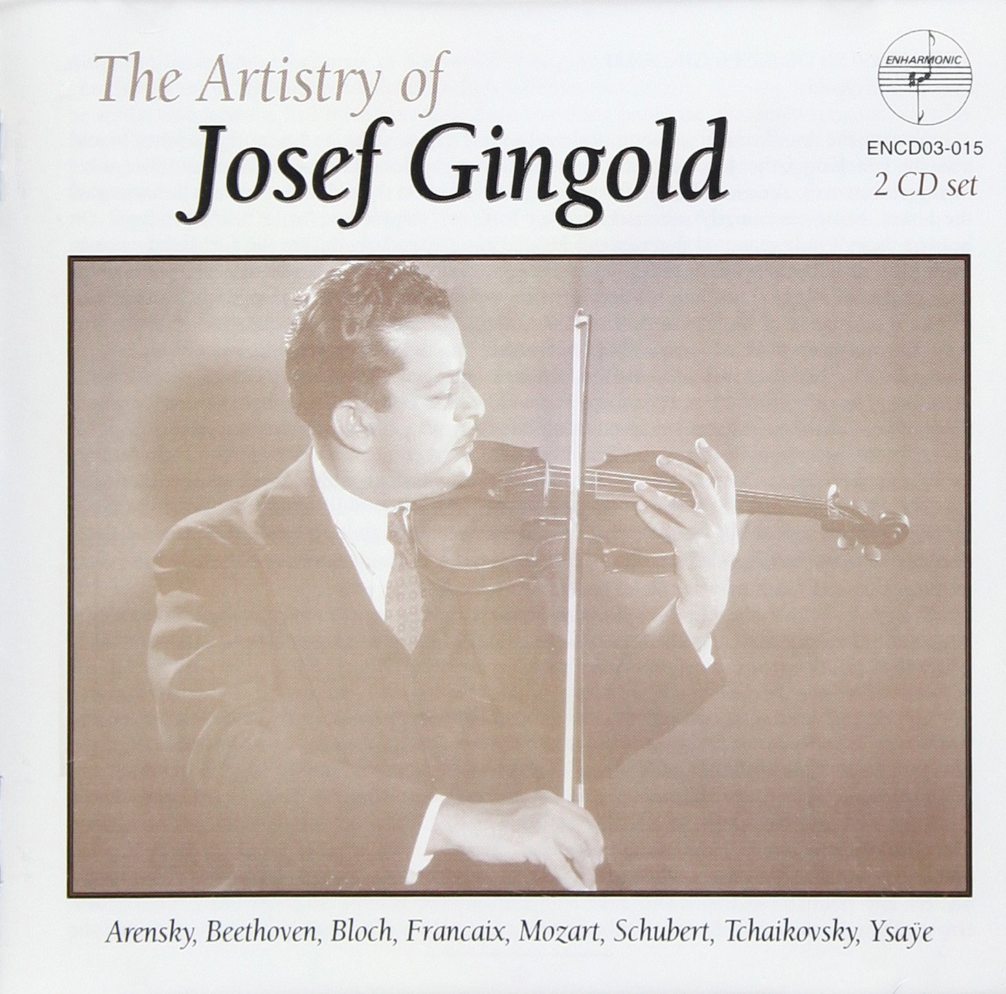 GINGOLD,JOSEF - Artistry Of Josef Gingold - Amazon.com Music