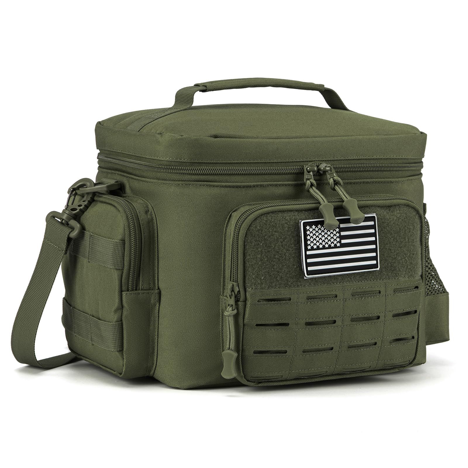 Amazon.com: QT&QY Tactical Lunch Bag for mens Military heavy duty lunch ...