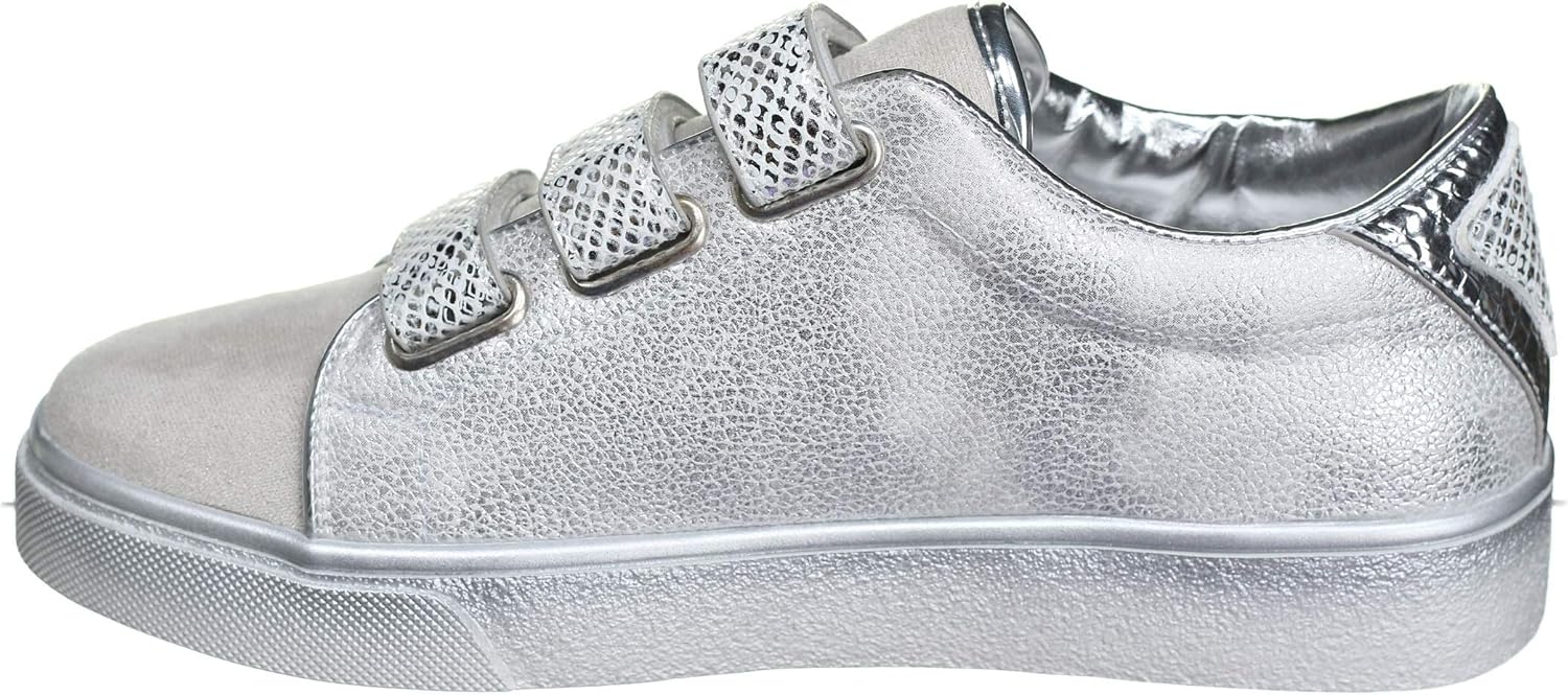 Moow - Basket Femme Kp1004 Silver : Amazon.fr: Mode