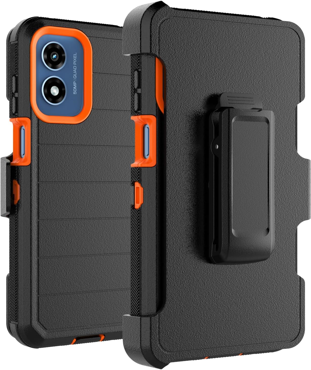Amazon.com: Leptech for Motorola Moto G Play 2024 Case with 2 Pack ...