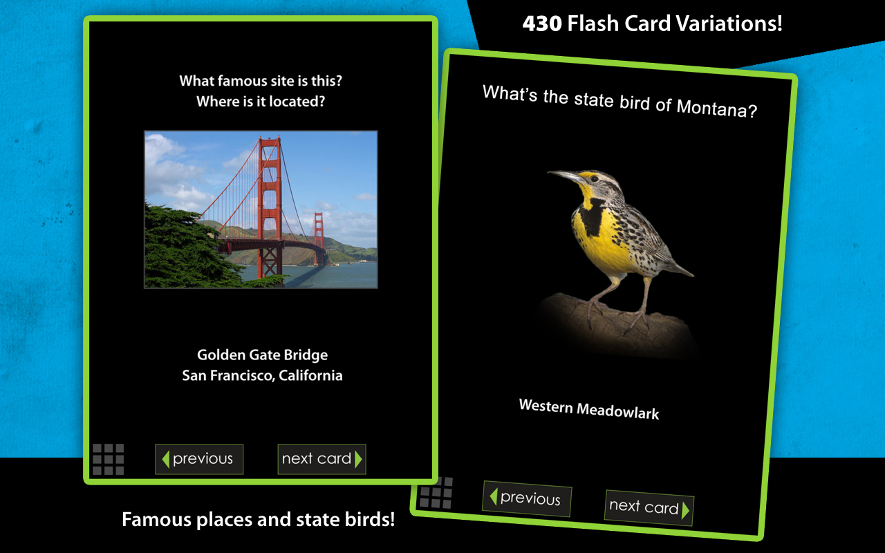 Flash Cards - United States - App on Amazon Appstore