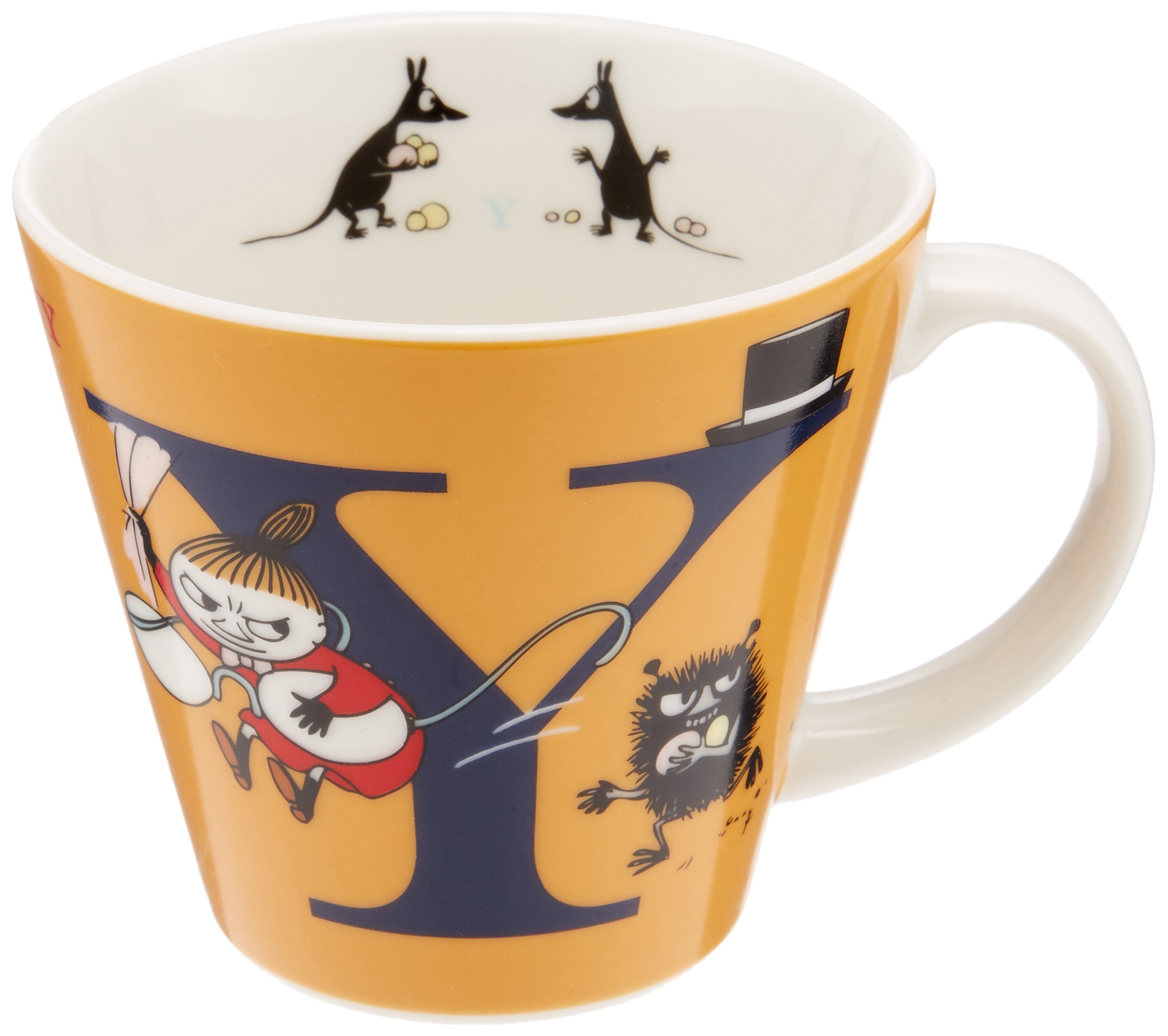 Buy Yamaka en Moomin MM630-11Y Initial Mug, Y, Capacity: Approx. 11.8 ...