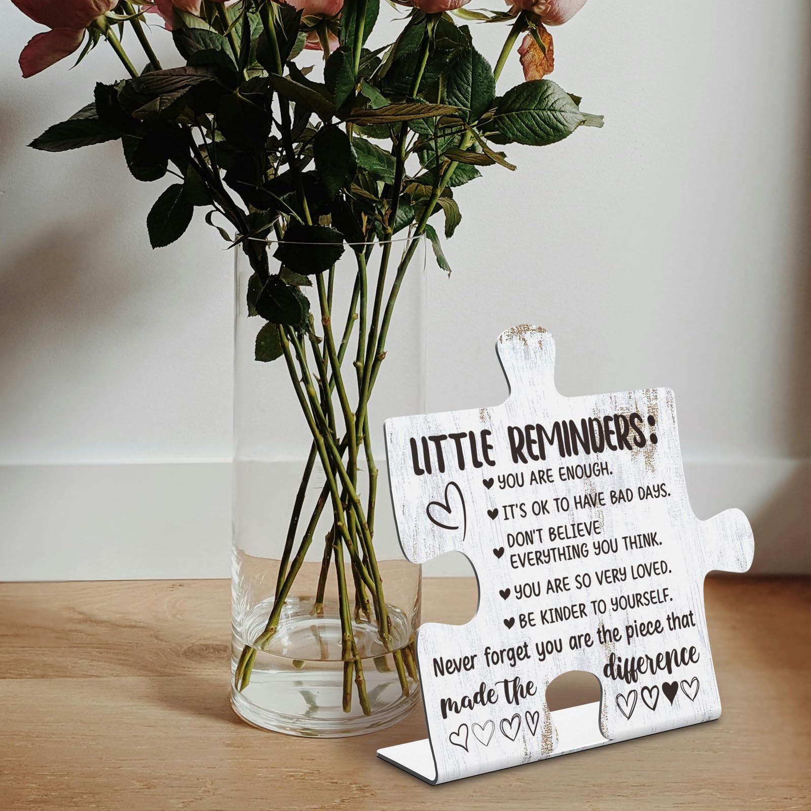 Snapklik.com : Little Reminders Affirmation Plaque, Inspirational Desk ...
