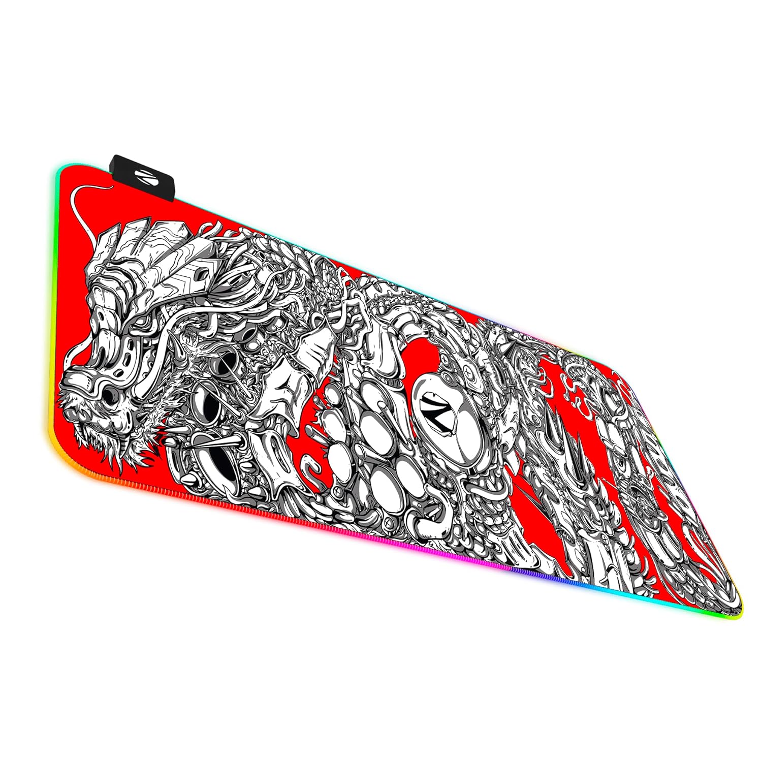 Zebronics Blaze XL RGB Gaming Mouse pad (Designed by Santanu Hazarika) 80 x 30cm with 13 RGB ...