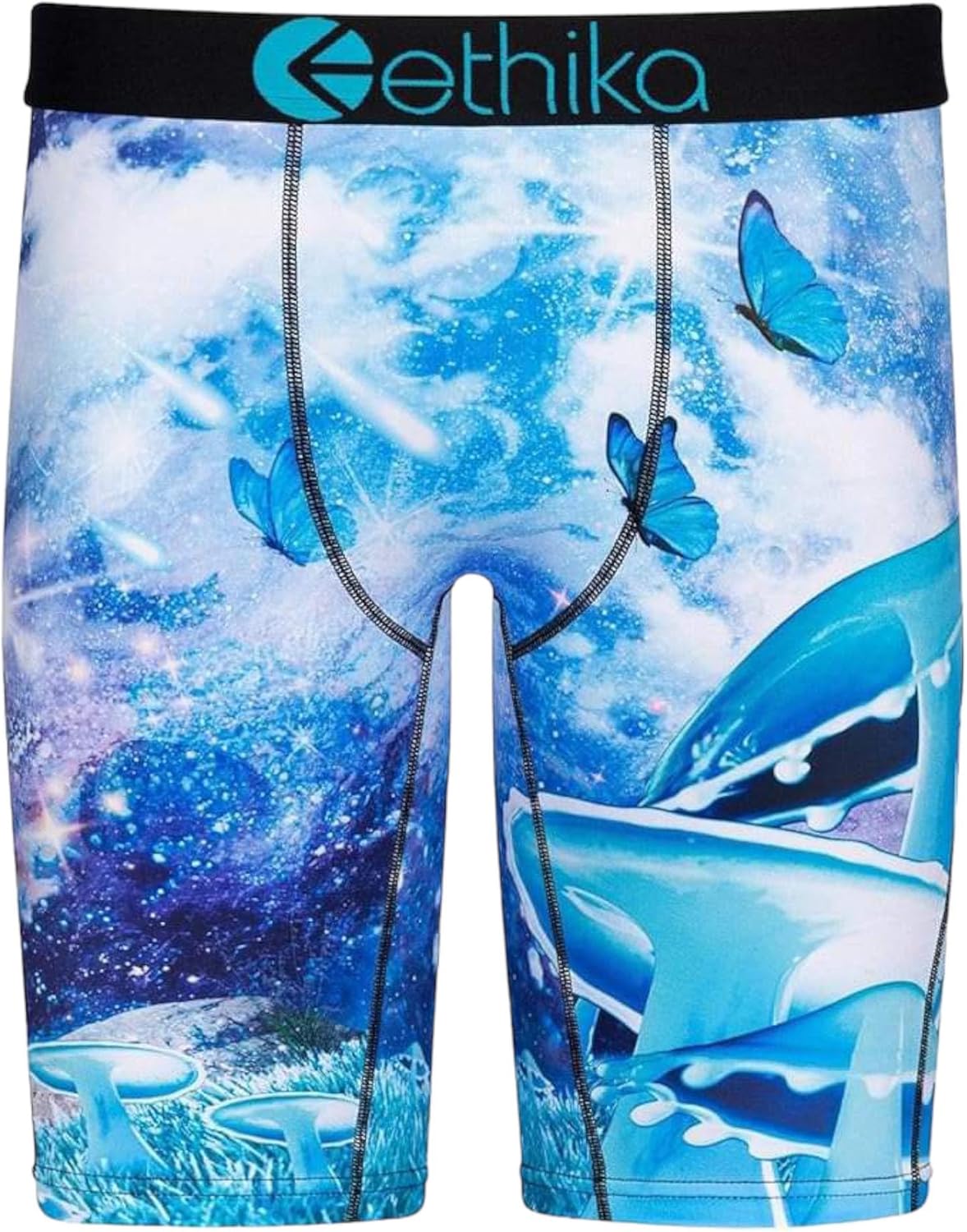 Ethika Mens Staple Boxer Brief | Shroom Lord #MLUS1976 - Size 4XL (XXXX ...