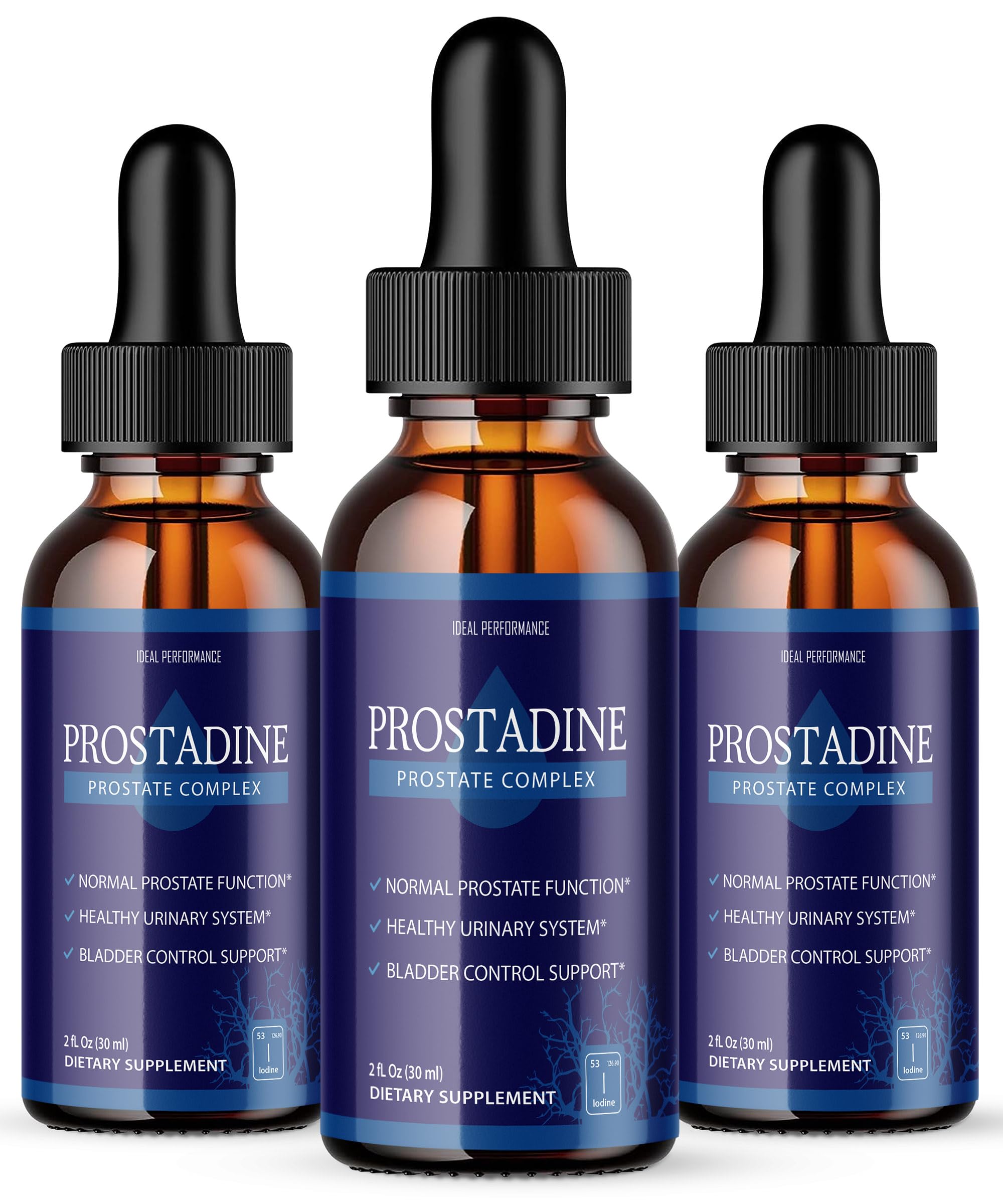 Amazon.com: IDEAL PERFORMANCE (3 Pack Prostadine Official Drop Formula ...