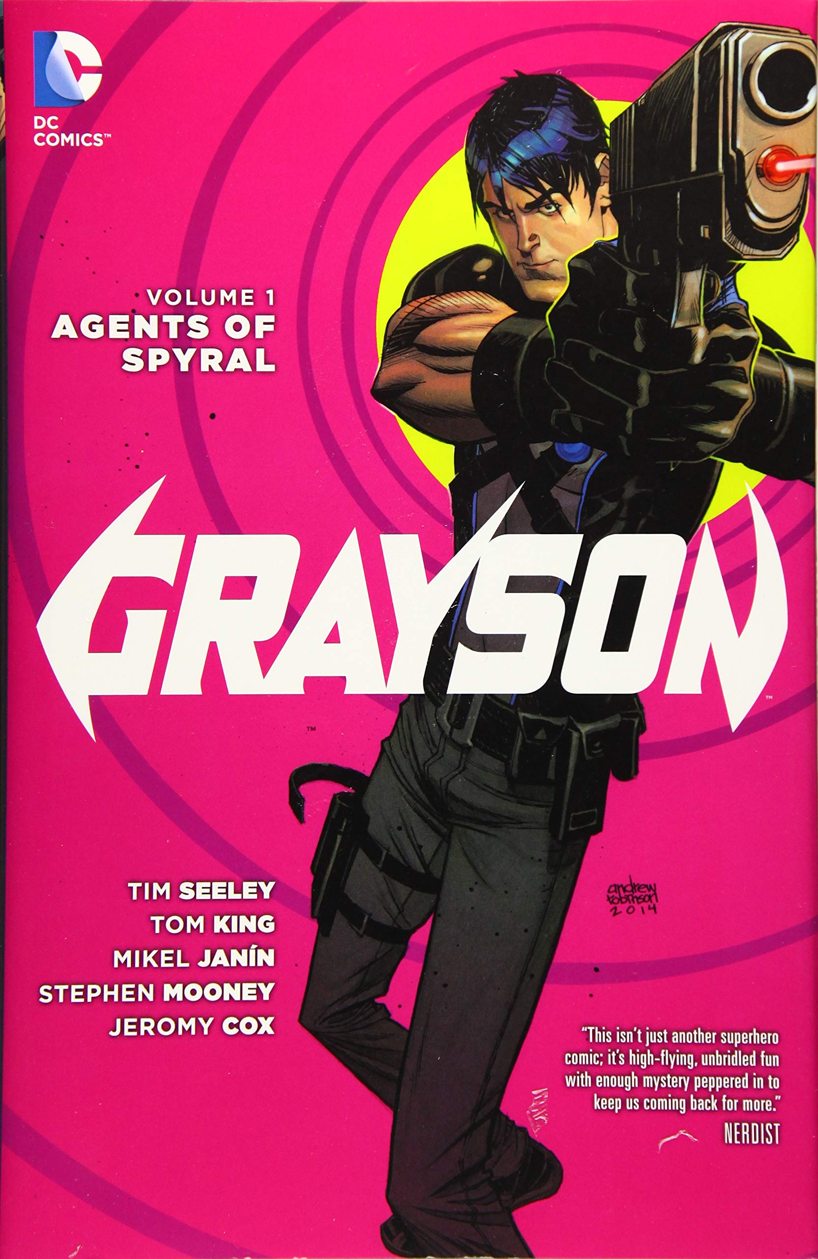 Amazon.com: Grayson 1: Agents of Spyral: 9781401252342: Seeley, Tim ...