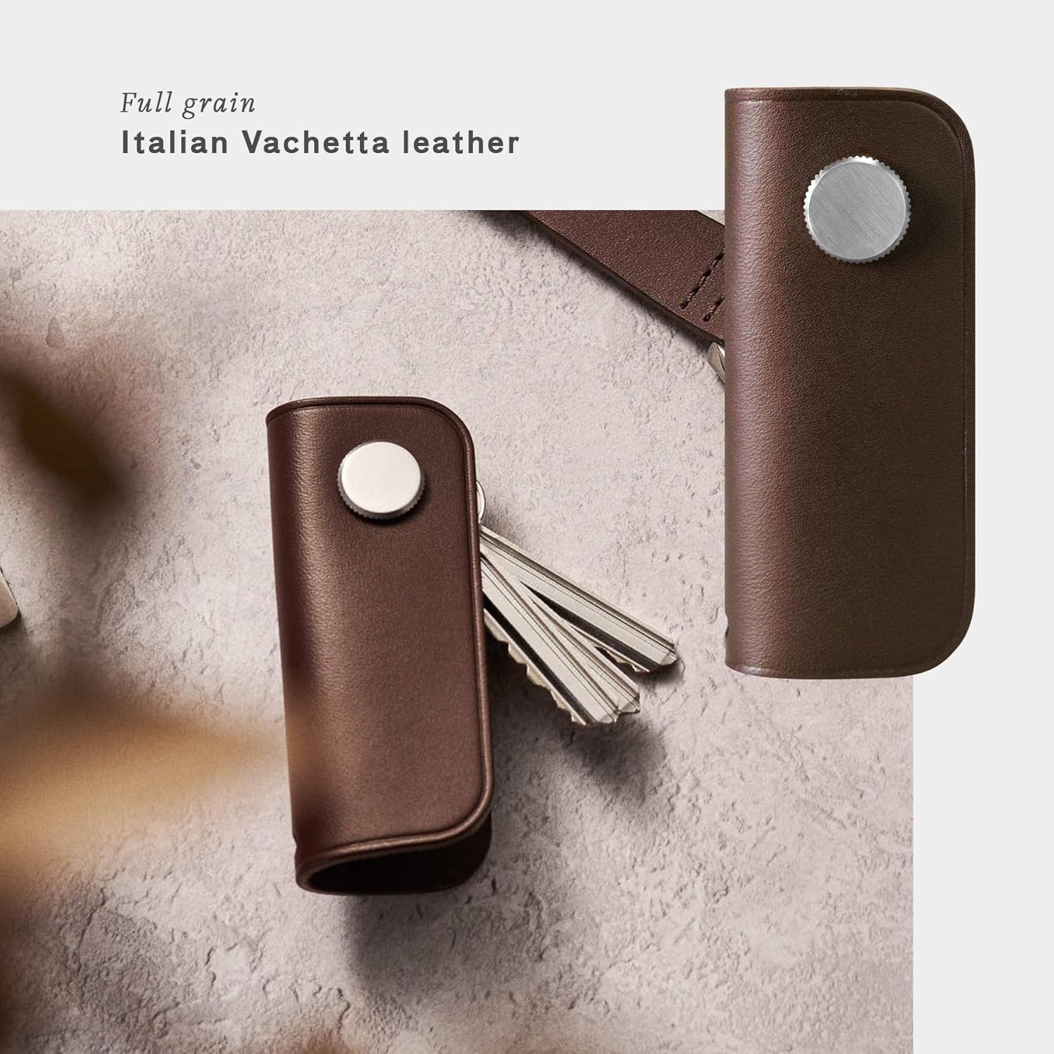 Key Organiser | Italian Leather and Stainless Steel | Smart Key Holder ...