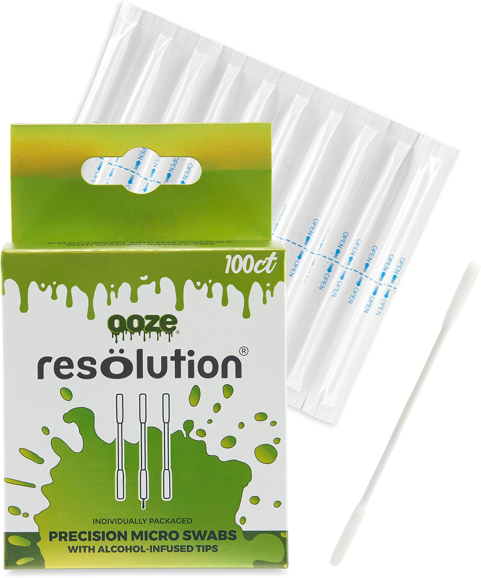 Amazon.com : Debowler Xtra Large Cotton Swabs, 300 Count — Super ...