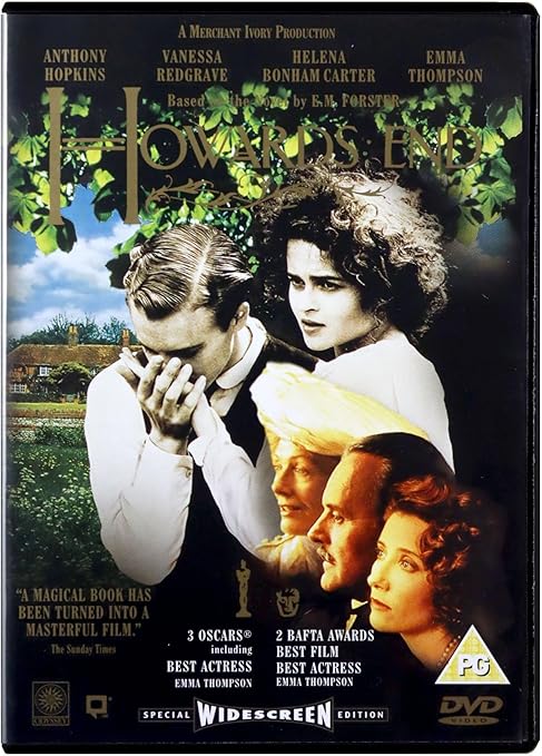 Howards End [1992] [DVD]: Amazon.co.uk: Anthony Hopkins, Vanessa ...