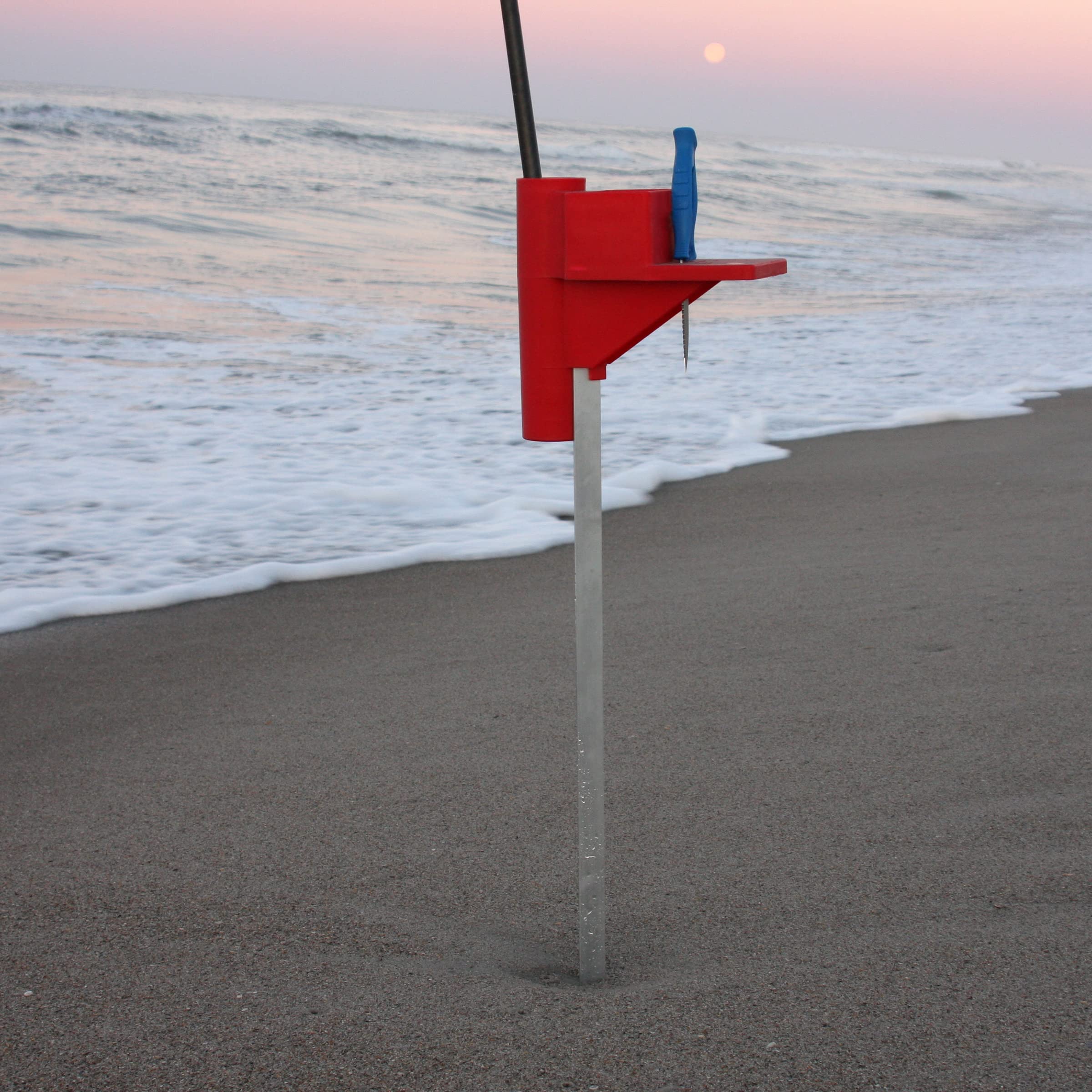 Sea Strike SP1 Surf Pal Sand Spike w/Bait Box Cutting Board