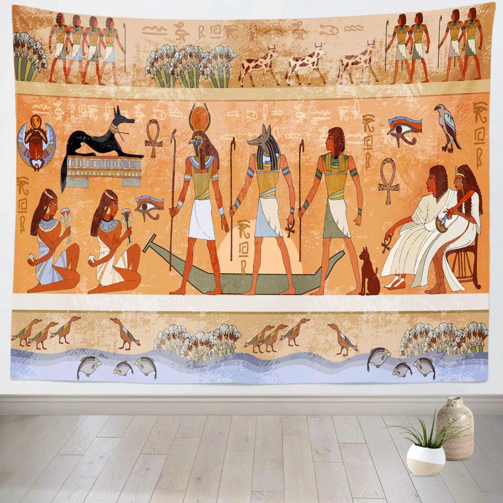 Egyptian Wall Art Gods