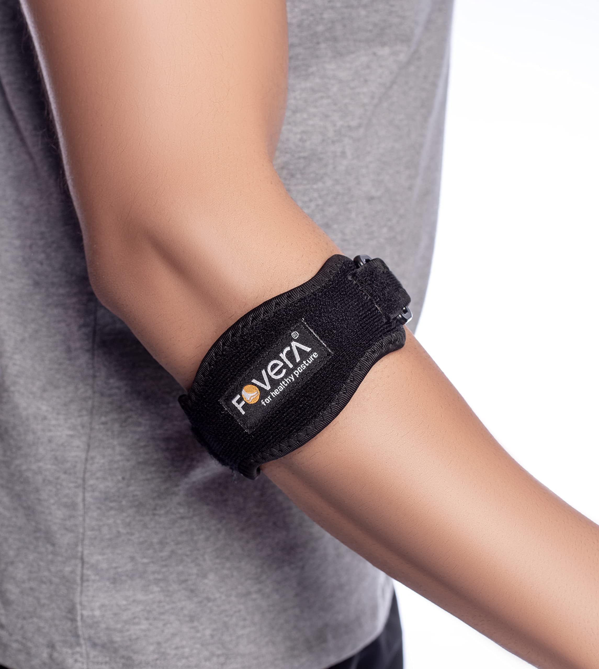 Buy FOVERA Tennis Elbow Brace (1 PCS) Tendonitis Arm Band for Elbow ...
