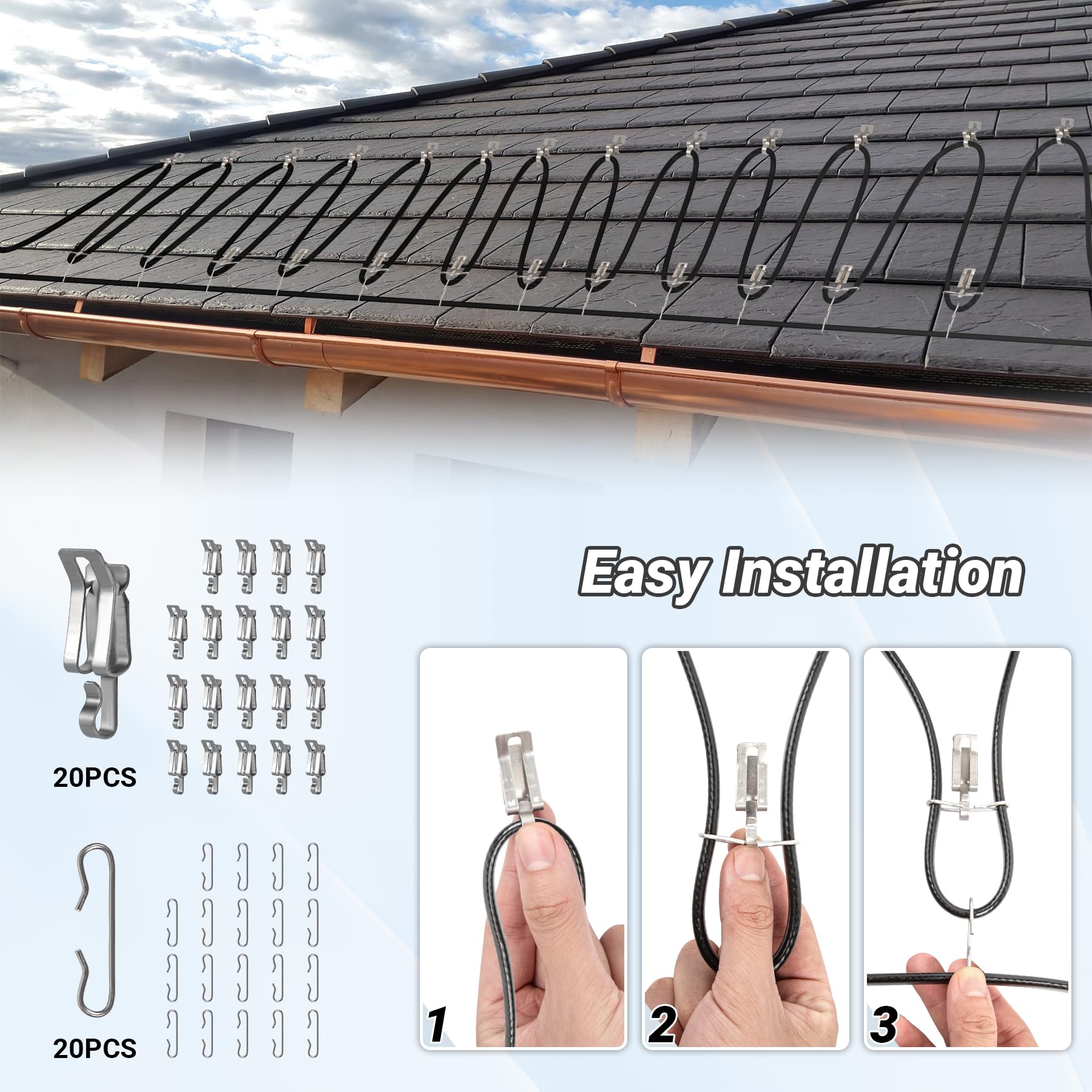 Heated Roof Gutters Heated Gutter Cover | Michigan Gutters, Inc.