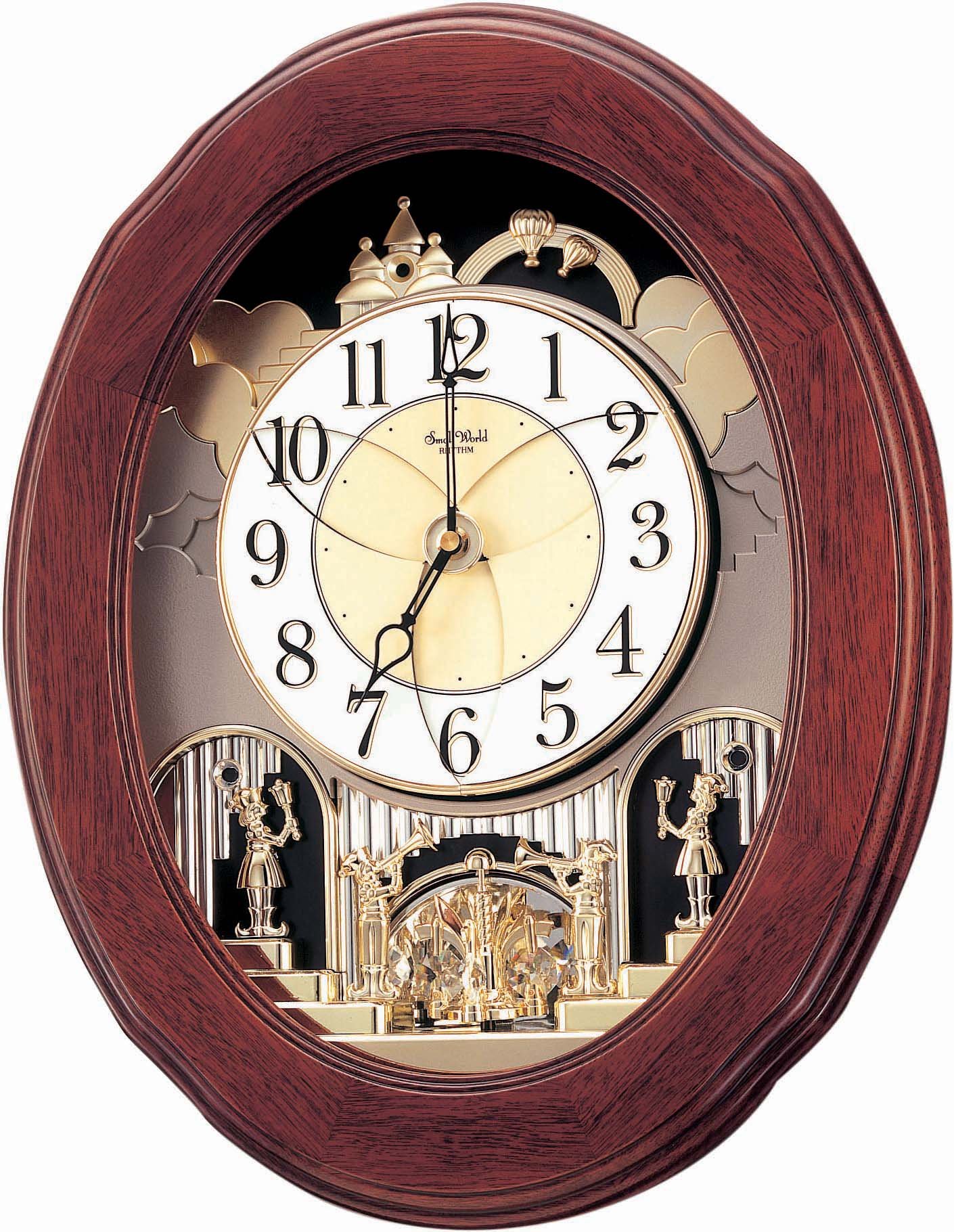 Rhythm Clocks Nostalgia Legend Model 4MH832WB06 Instruction Manual