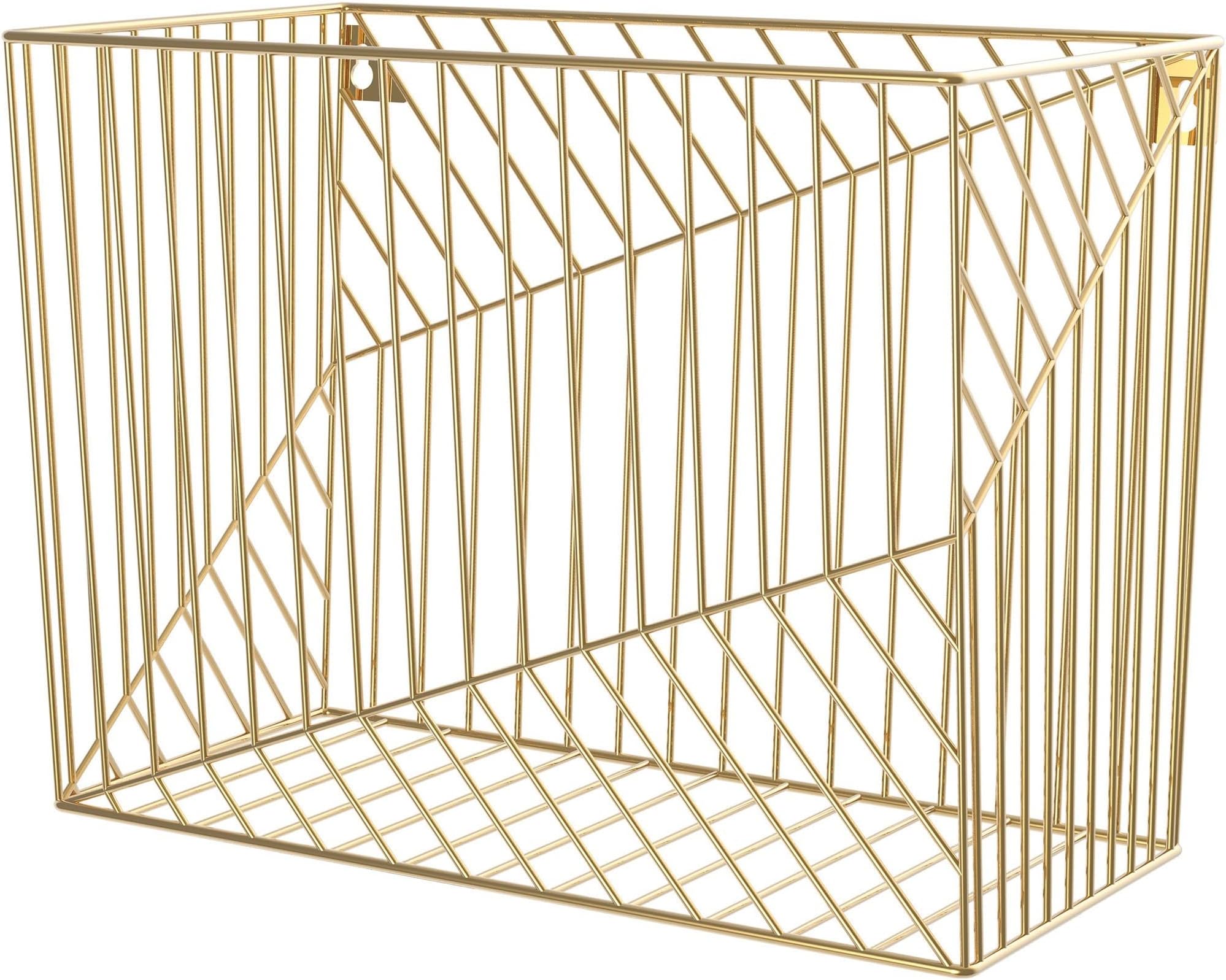 Amazon.com: U Brands Metal Hanging File Organizer, Desktop Accessory ...