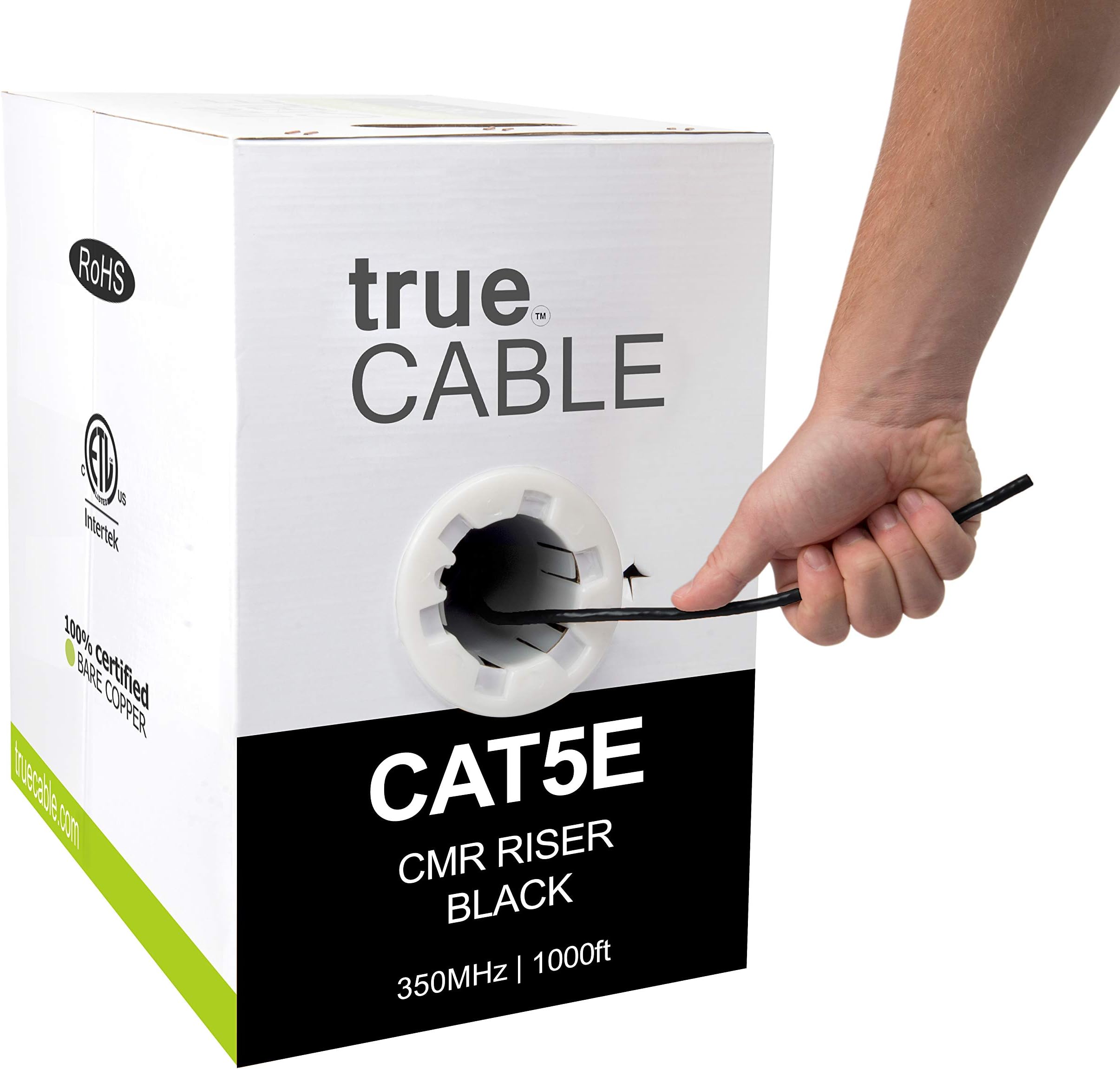 Amazon.com: StarTech.com Bulk Cat 5e Ethernet Cable - 1000 ft. (304,8m ...