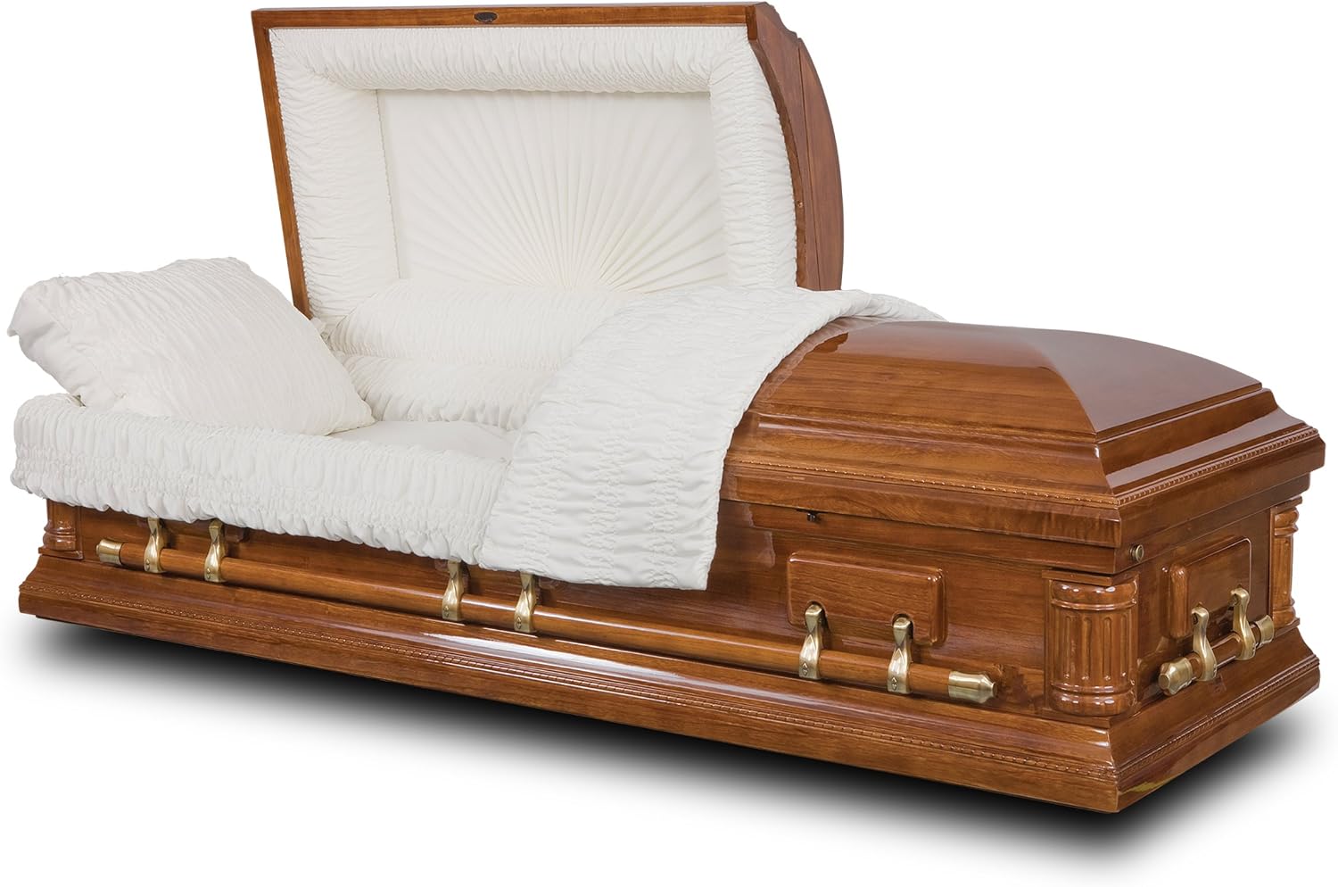 Amazon.com: Star Legacy Prestige Poplar Wood Casket, Walnut : Health ...