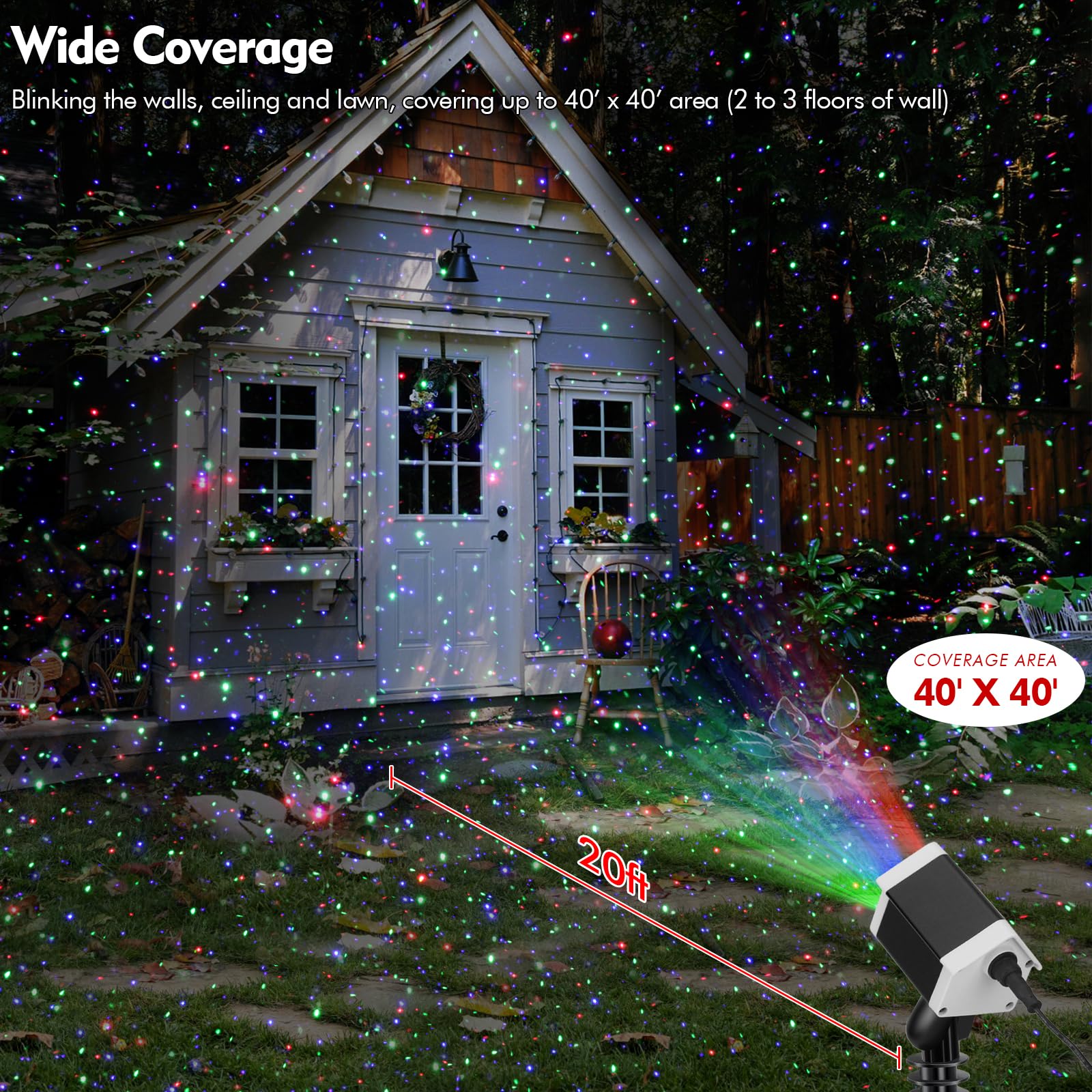 Laser Lights For Your Yard Unique Outdoor Christmas Lights To Wow Your