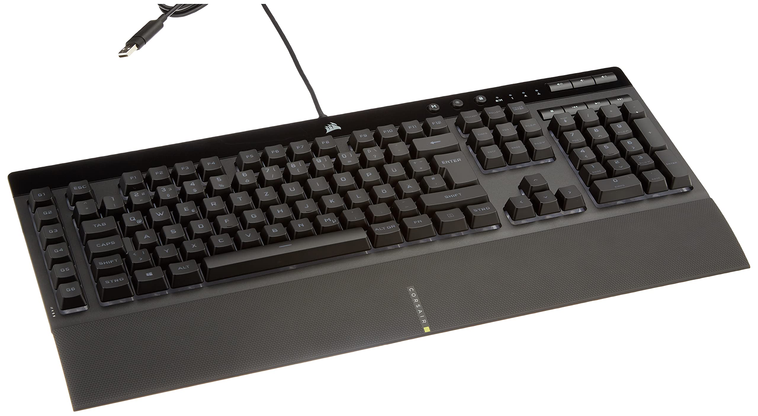 Corsair K55 RGB PRO Wired Membrane Gaming Keyboard (Dynamic RGB ...