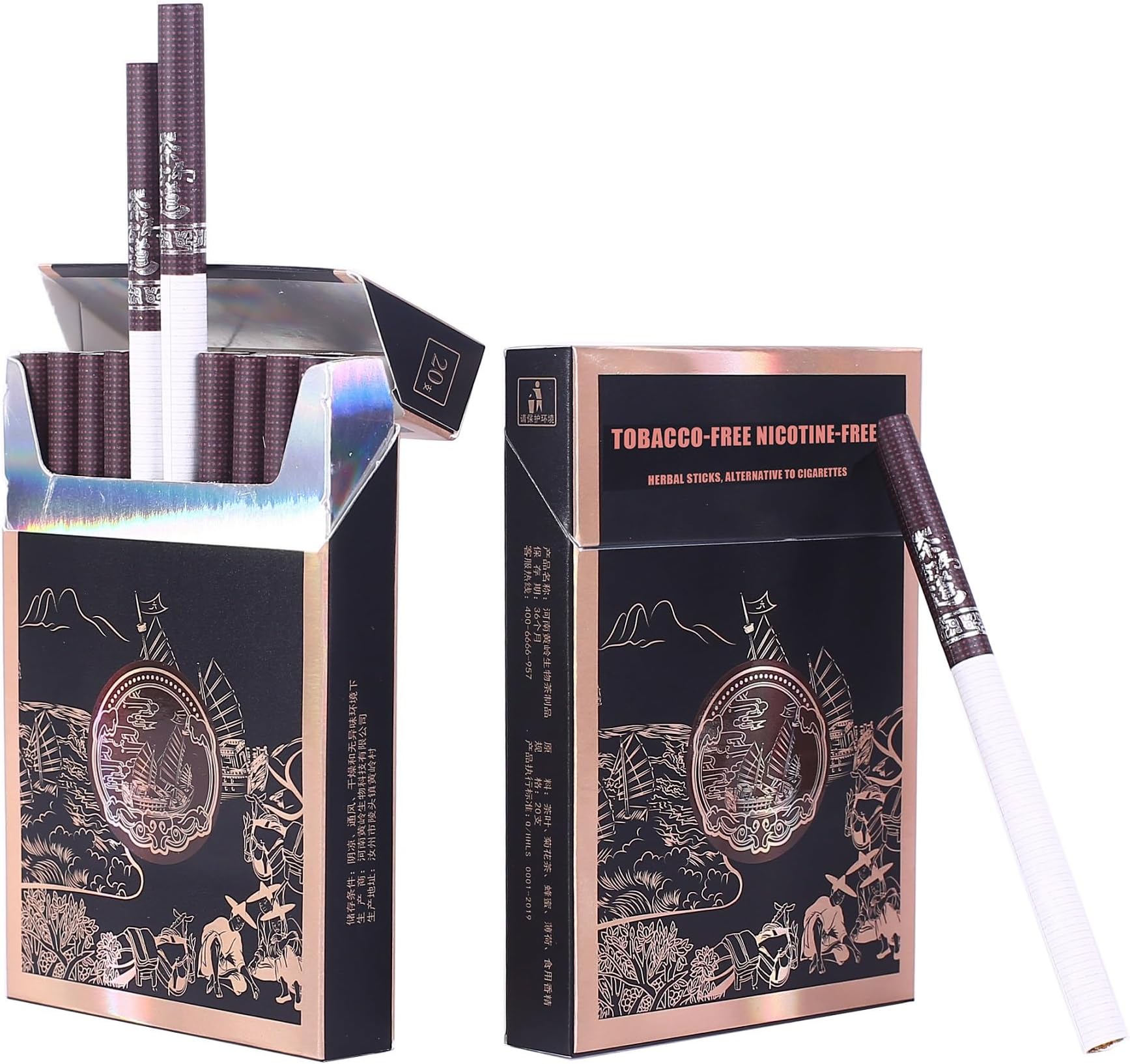 Amazon.com: Herbal Cigarettes | Lavender | 20 Herbal Cigarettes ...