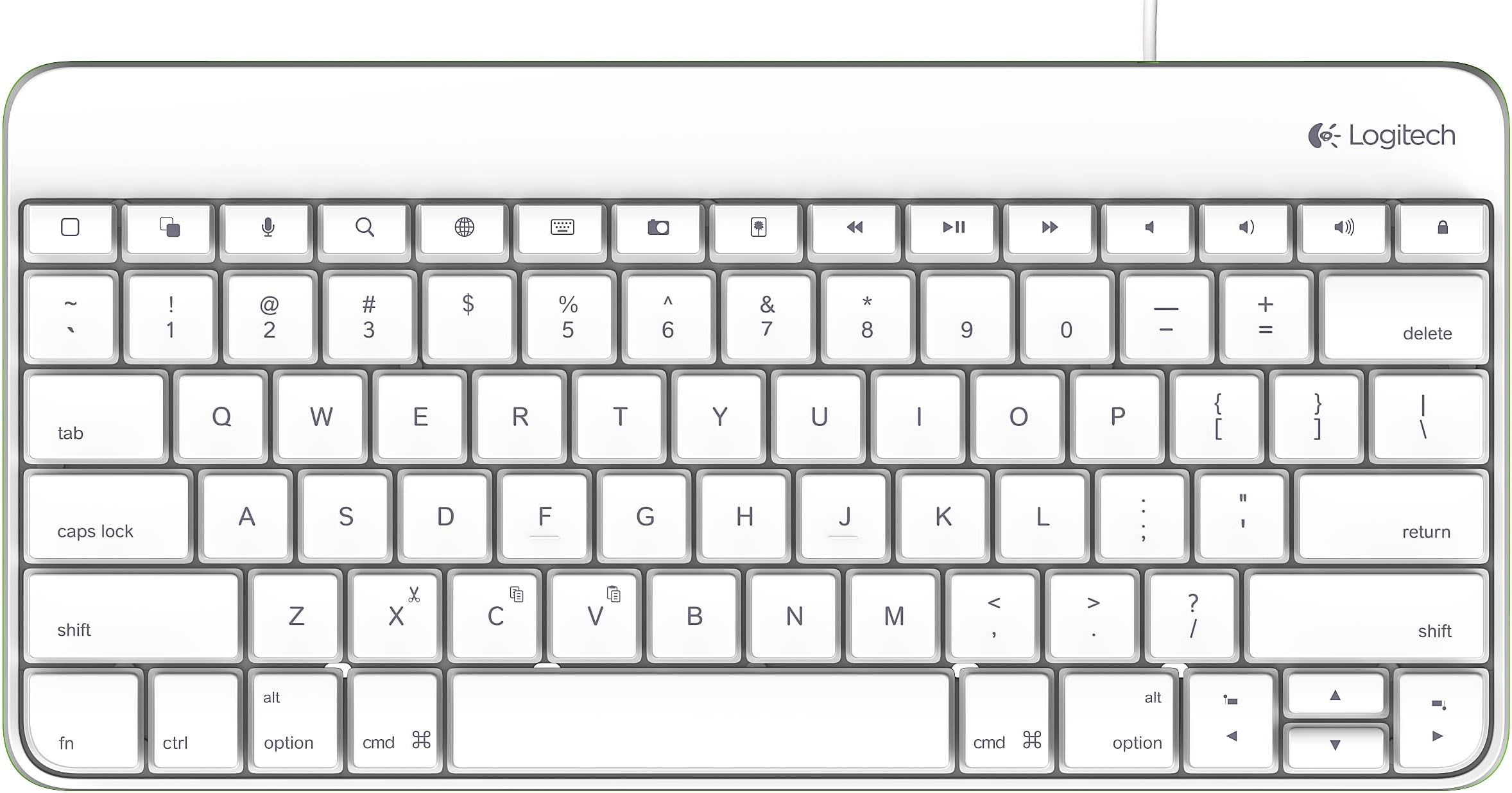 Amazon.com: Logitech Logitech Wired Keyboard with Lightning Connector ...