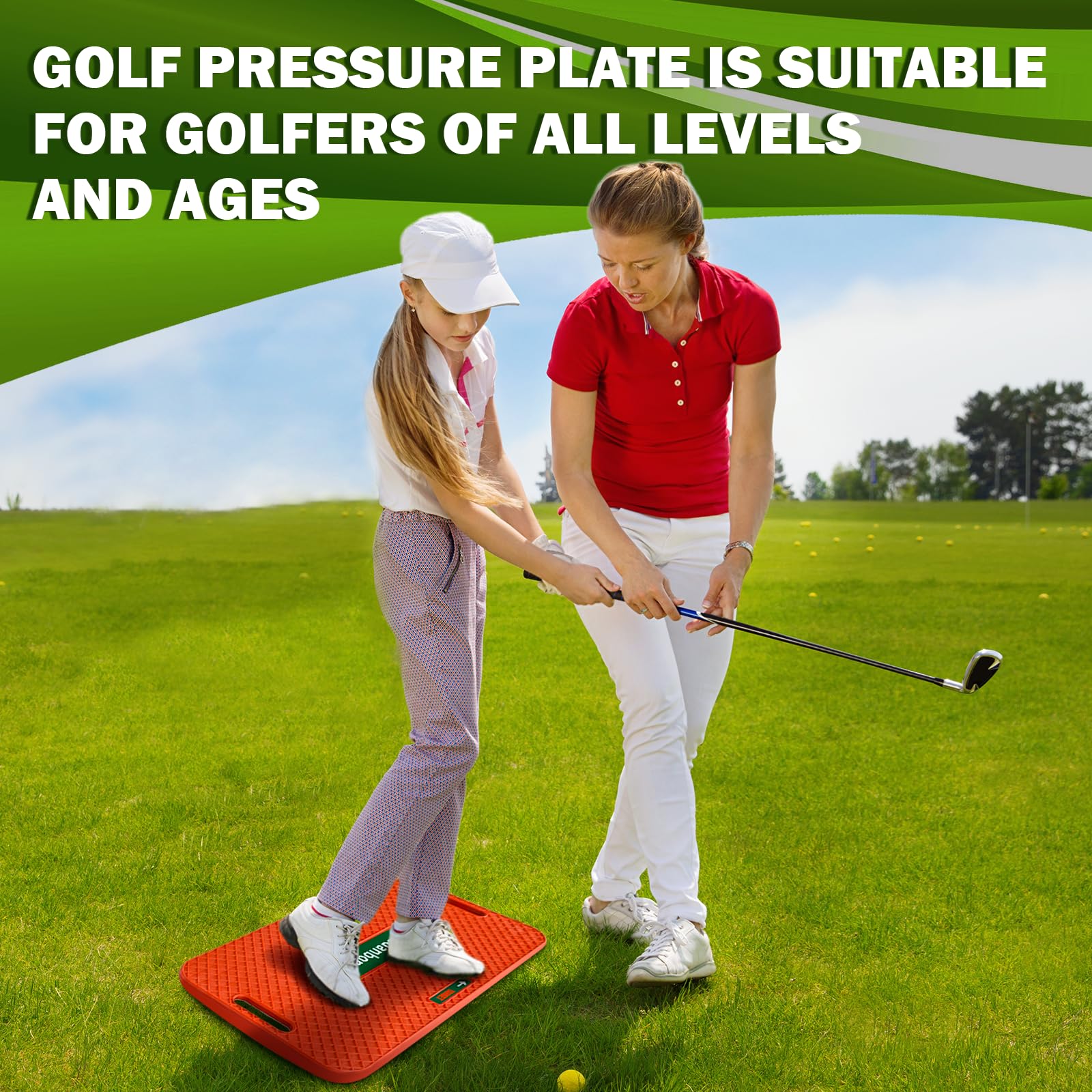Golf Pressure Plate - Pressure Plate Golf Trainer For Indoor & Outdoor ...
