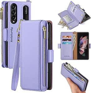 Amazon.com: Antsturdy Compatible with Samsung Galaxy Z Fold 3 5G Case Wallet Women with【S Pen ...
