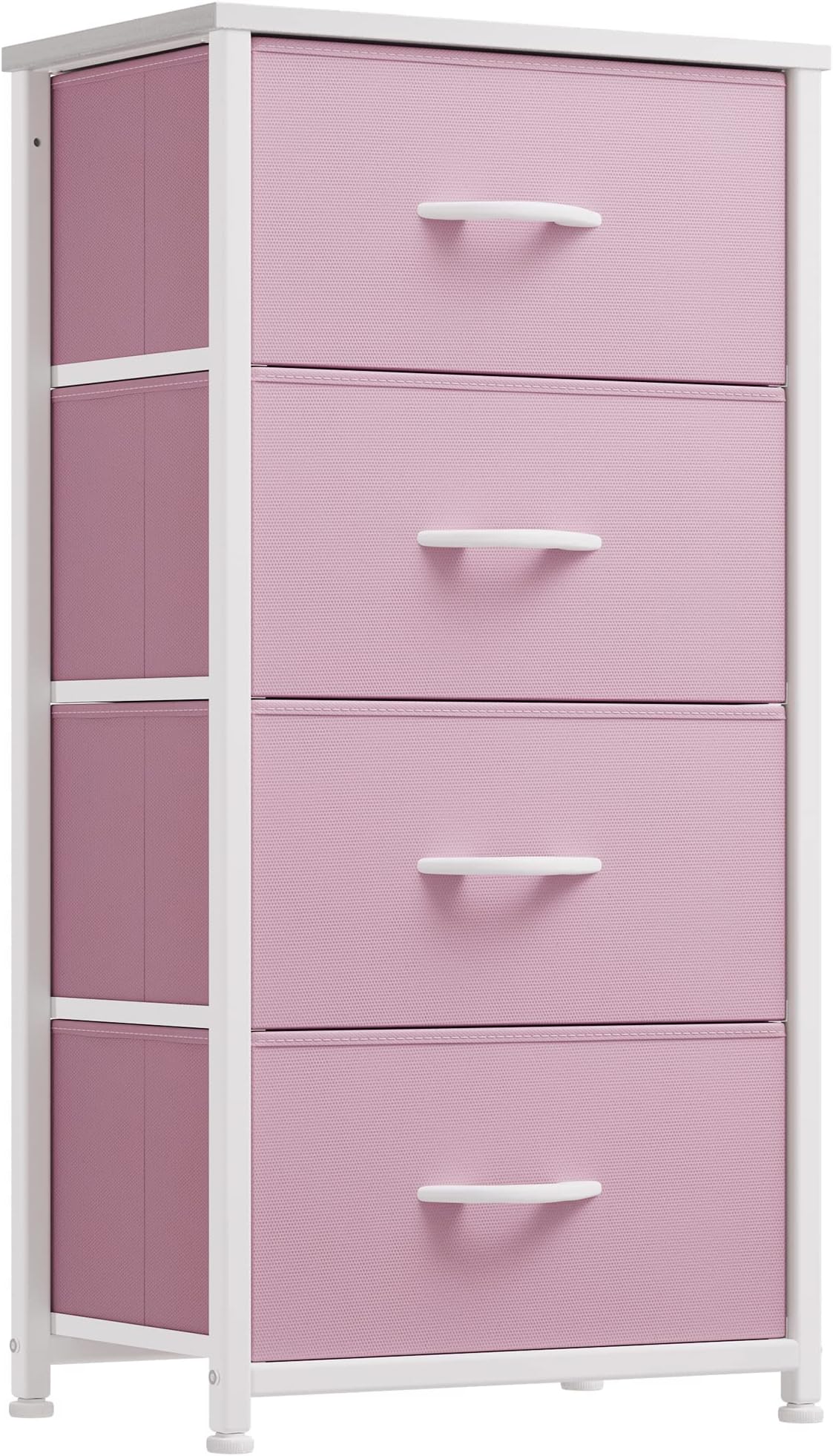 YITAHOME Chest of Drawer Bedroom with 4 Drawers Storage Unit Steel ...