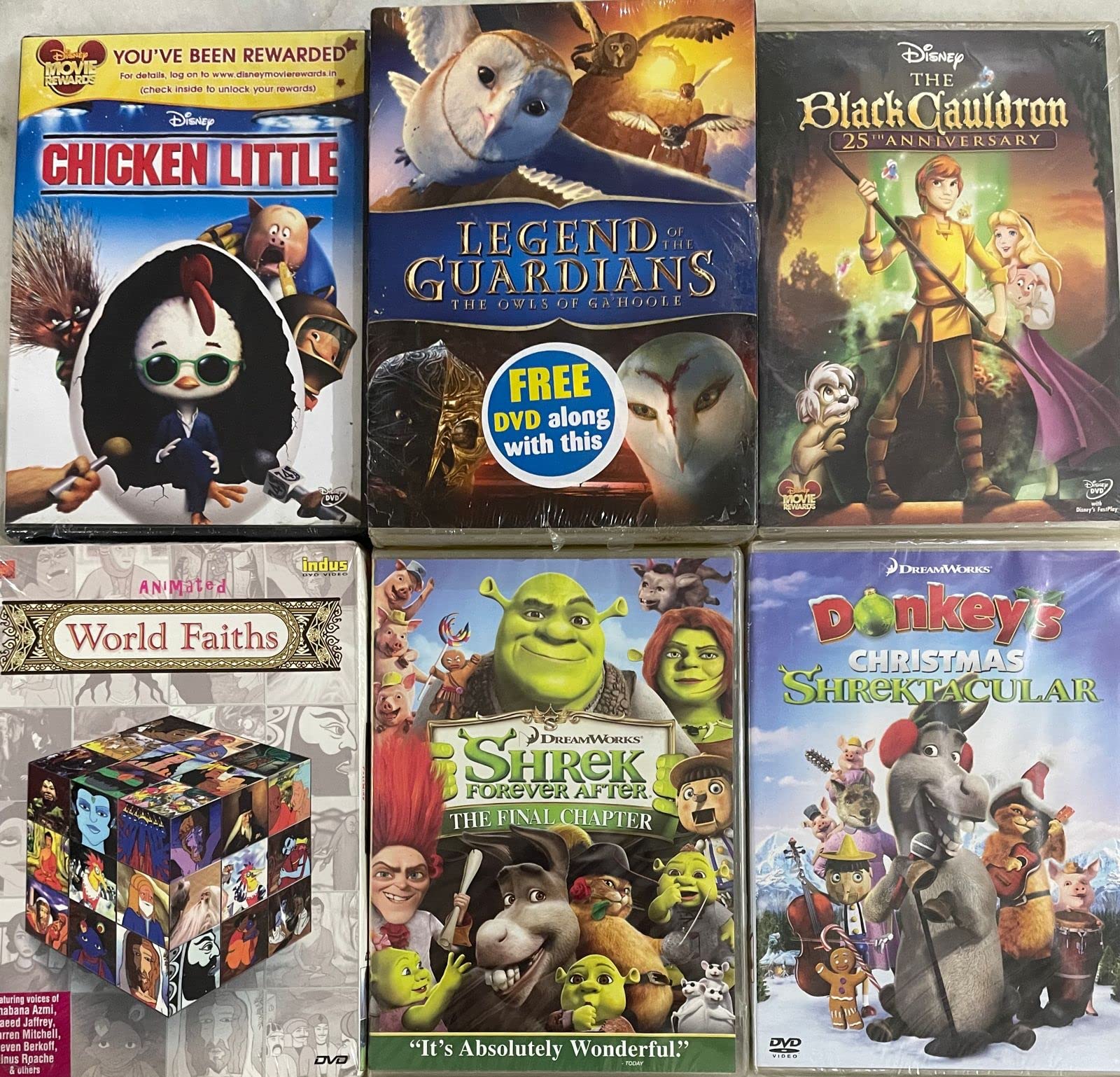 Buy Shrek Forever After / Donkey's Christmas Shrek / Bratz Super Babyz ...