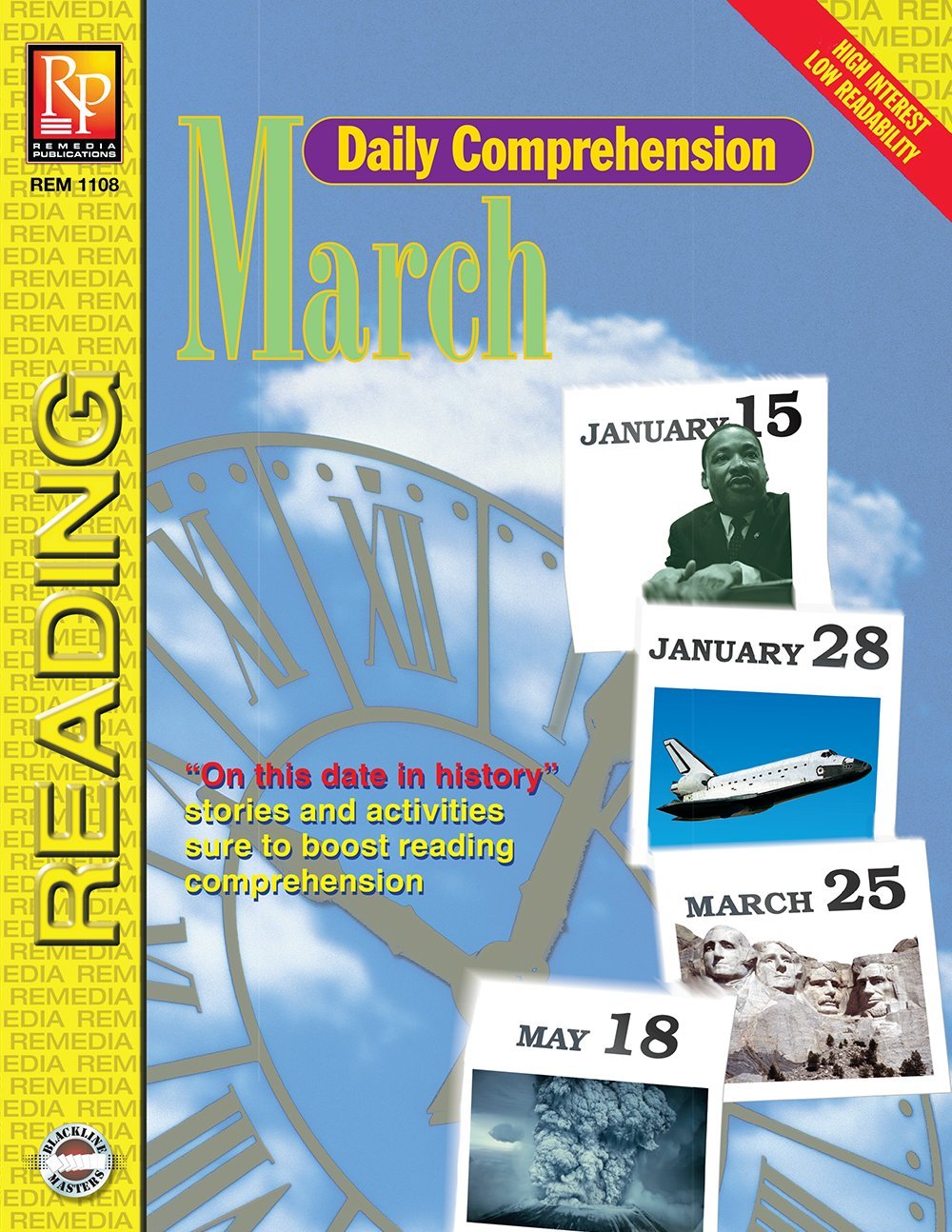 Daily Comprehension: March | Reproducible Activity Book: Anne Sattler ...