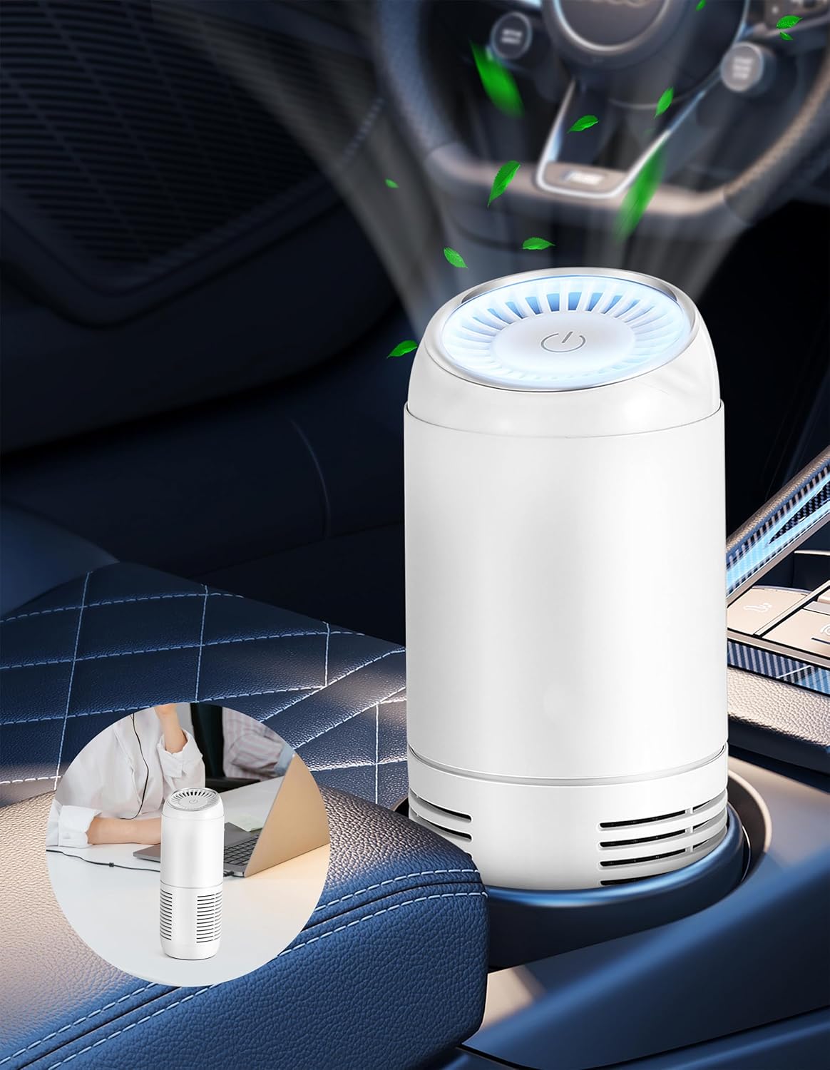 Car Air Purifier Portable Anion Purifier Mini Air Freshener