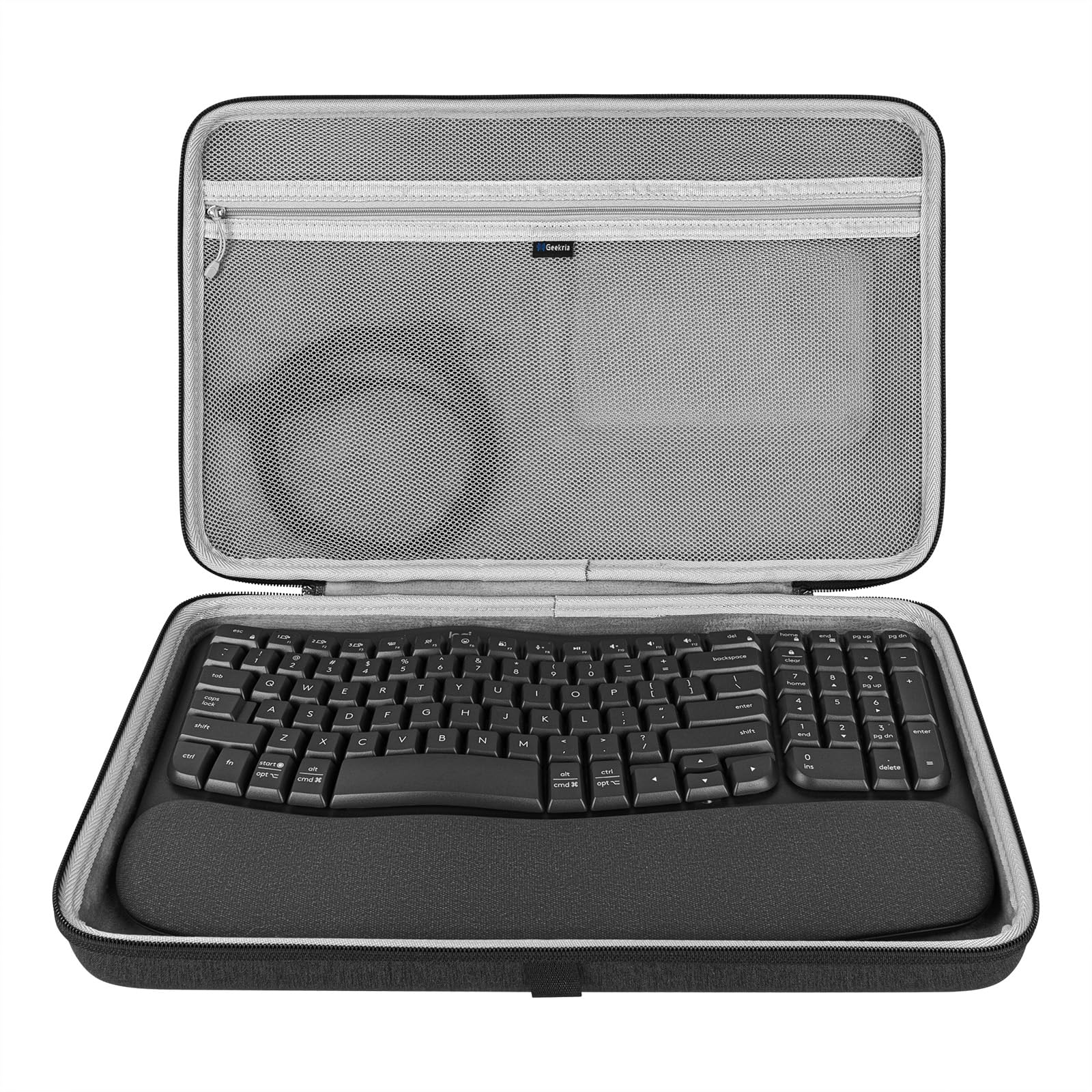 Amazon.com: Geekria Keyboard Carrying Case, Hard Shell Travel Carrying ...