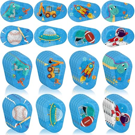 Amazon.com: Boys Eye Patches for Kids Toddler Adhesive Eye Patches Bulk ...