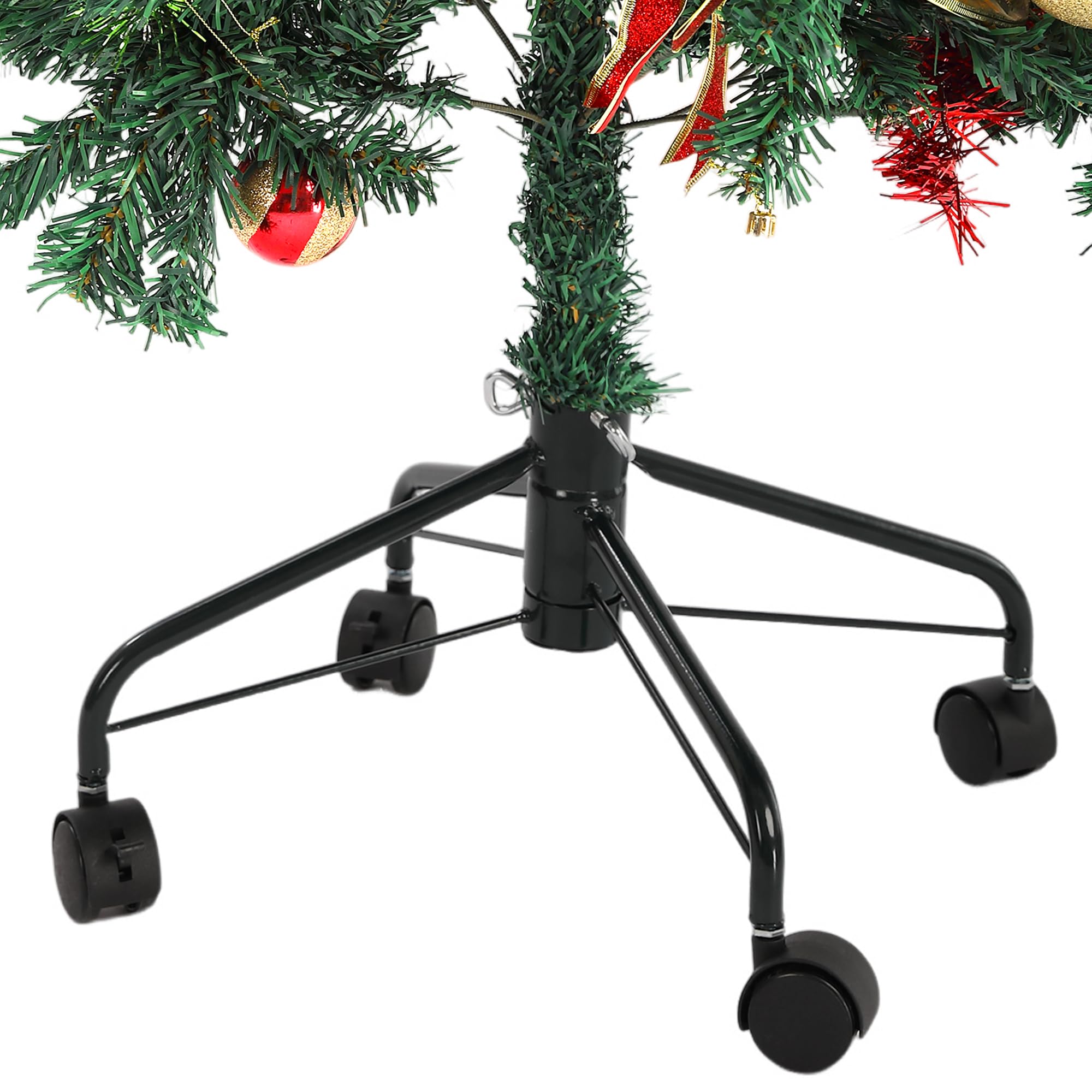 Amazon.com: NNOODUST Rolling Christmas Tree Stand with Wheels ...