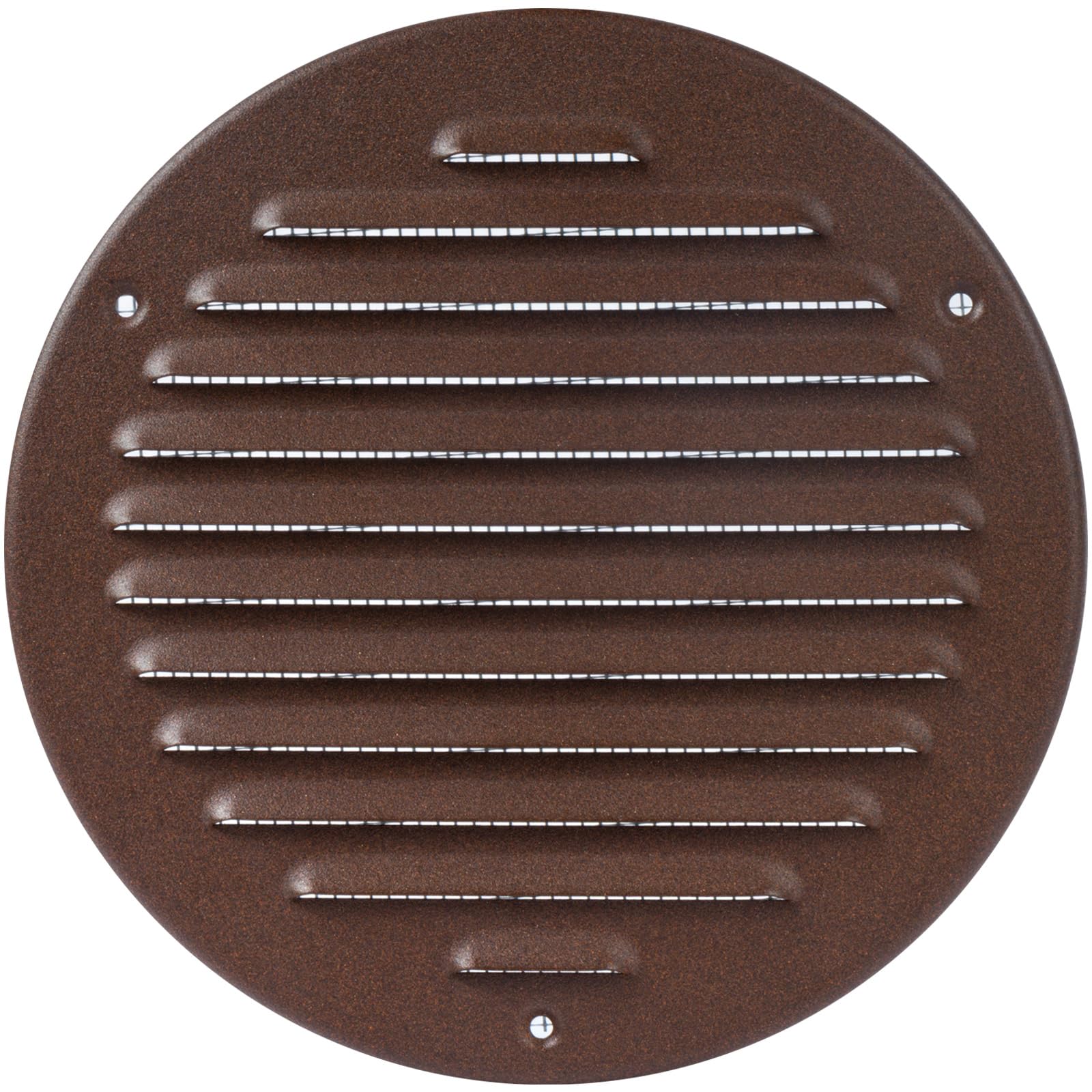 Snapklik.com : ECOPRO VENT Brown Metal 6 Inch Round Ventilation Grille ...