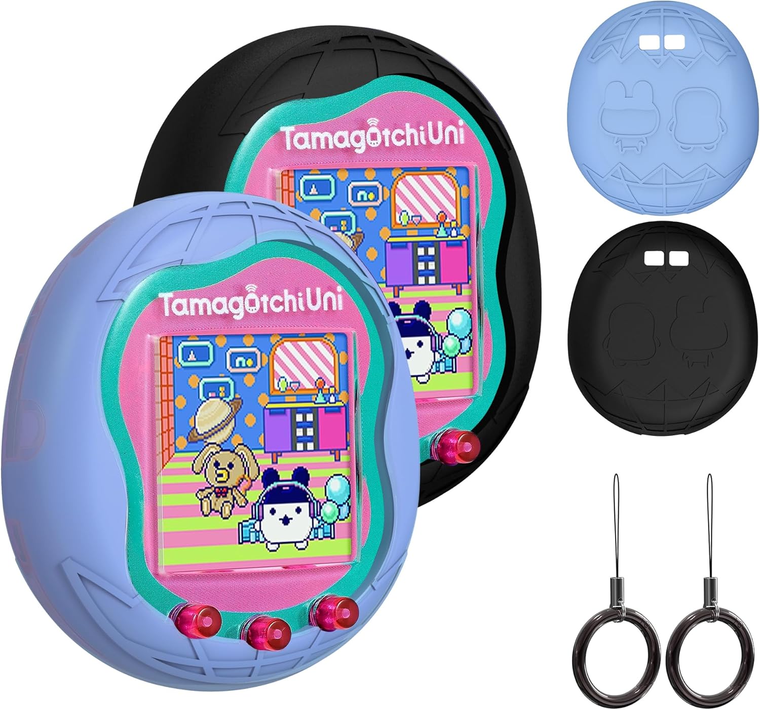 Amazon.com: Silicone Case Compatible with Tamagotchi Uni Virtual Pet ...