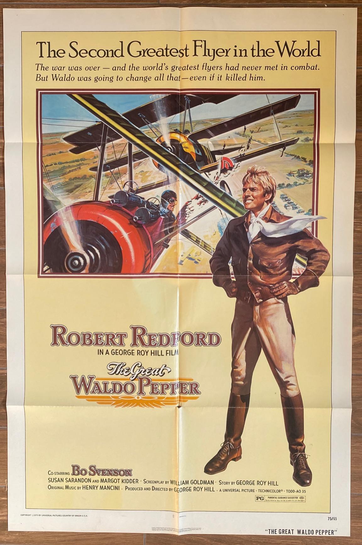 Amazon.com: The Great Waldo Pepper [VHS] : Robert Redford, Bo Svenson ...
